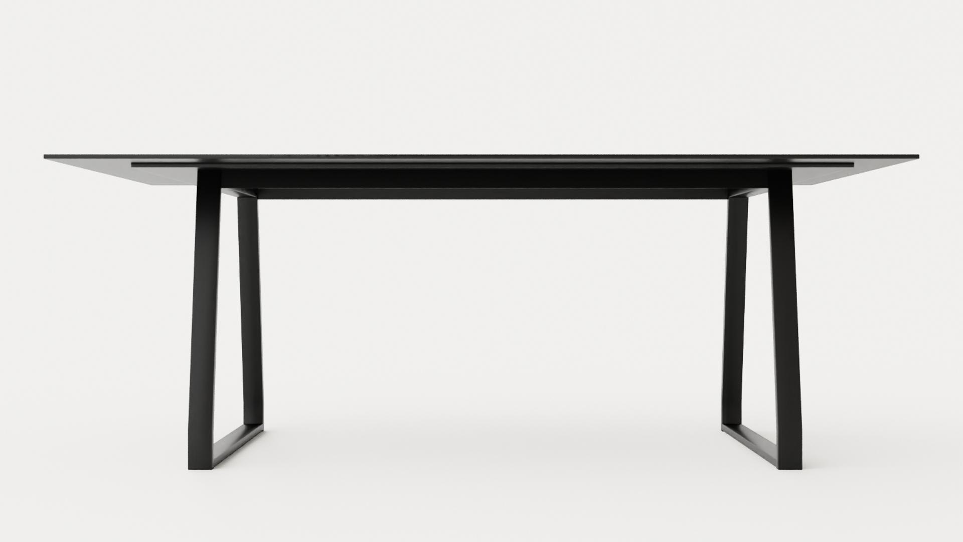 Quay Dining Table 200 Cm 3D Model - TurboSquid 2233234