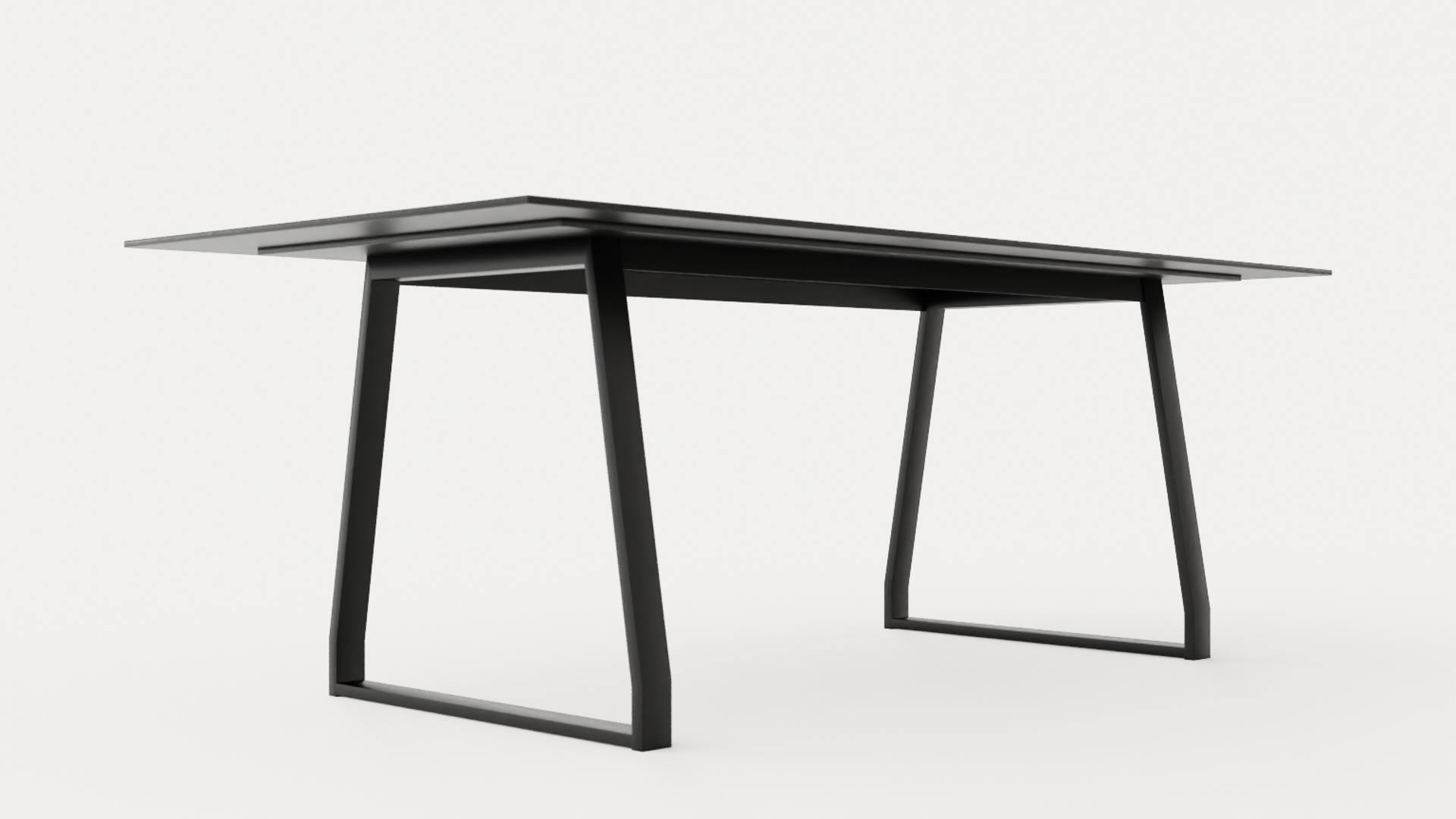 Quay Dining Table 200 Cm 3D Model - TurboSquid 2233234