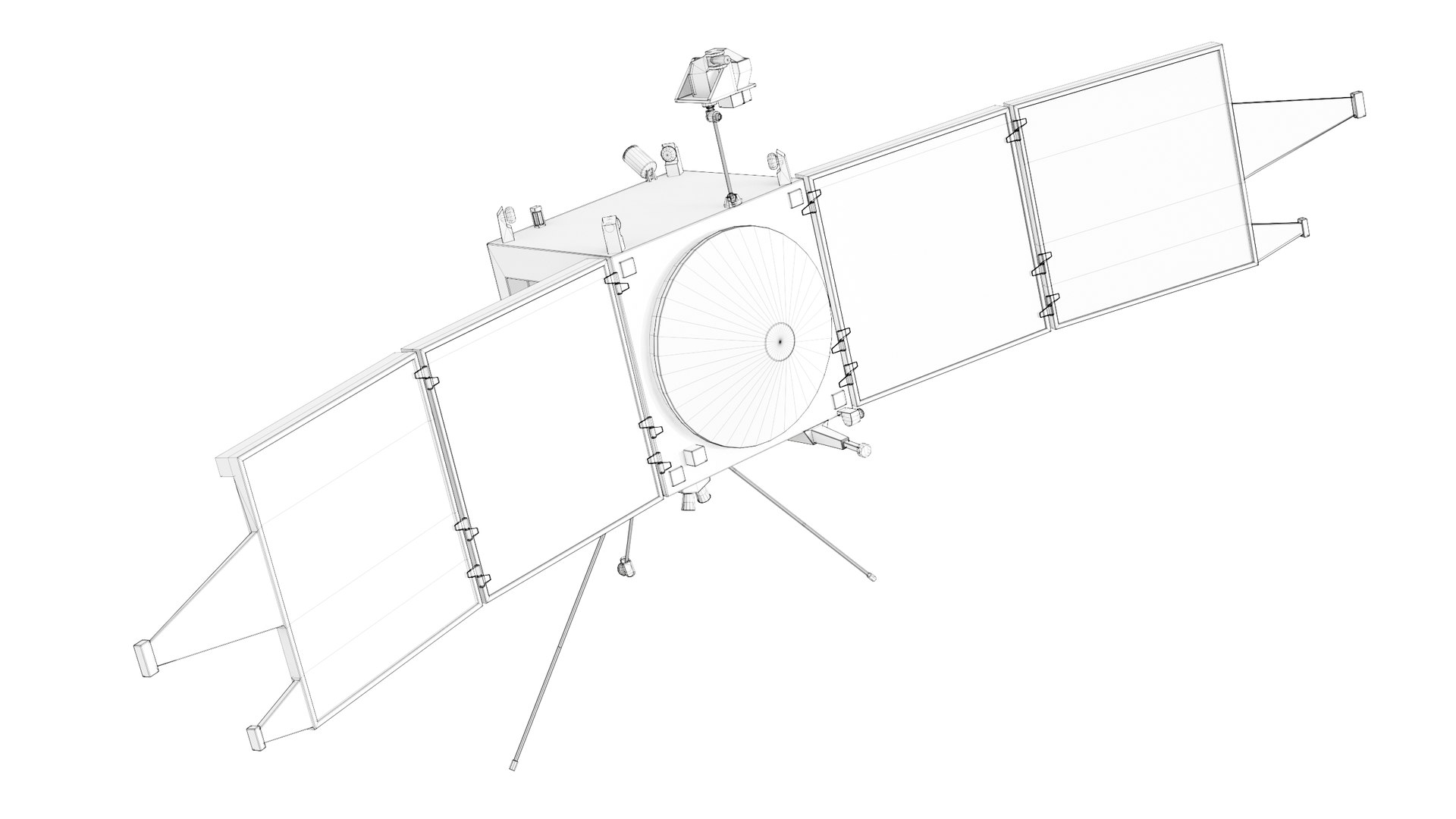 3D MAVEN NASA Orbiter - TurboSquid 1987277