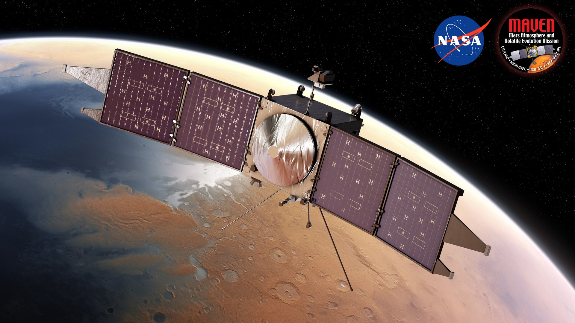 3D MAVEN NASA Orbiter - TurboSquid 1987277