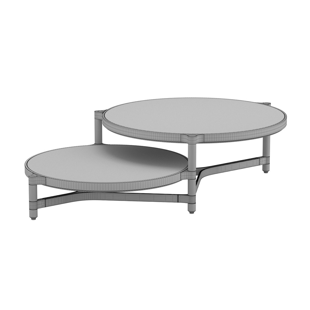 Eclipse Cocktail Table 3D Model - TurboSquid 1897716
