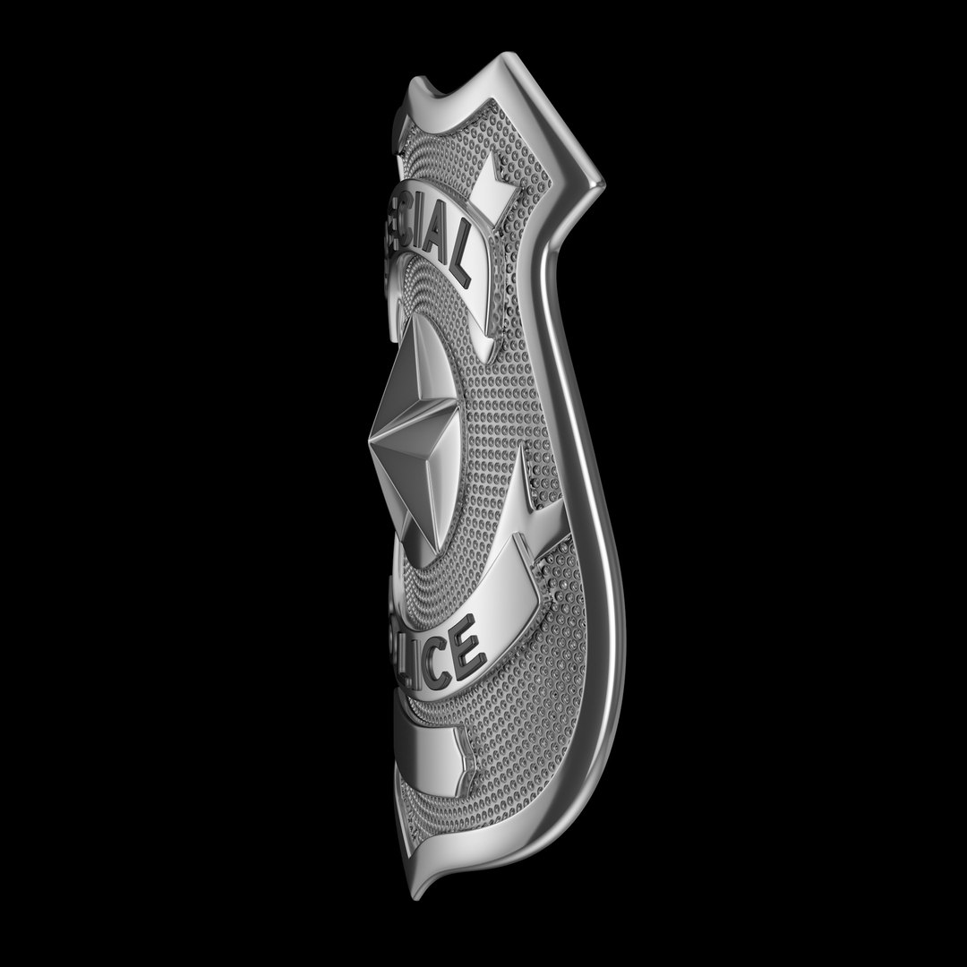 3D Model Police Badge Nypd - TurboSquid 1578986