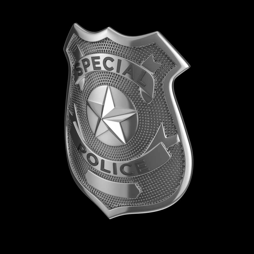 3D Model Police Badge Nypd - TurboSquid 1578986