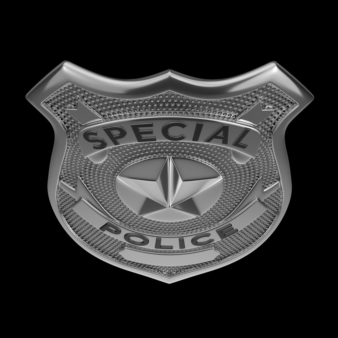3D Model Police Badge Nypd - TurboSquid 1578986