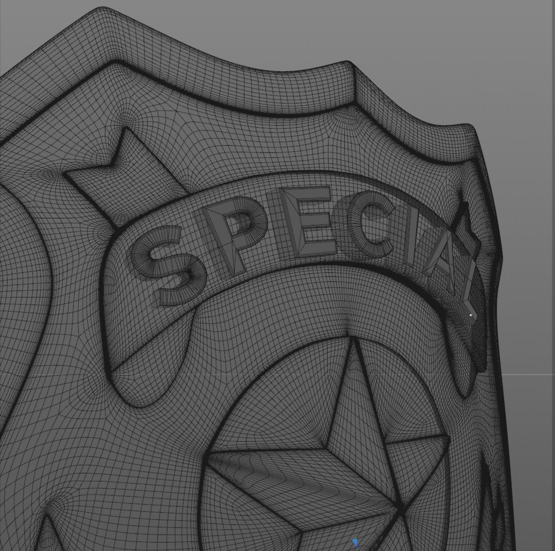 3D Model Police Badge Nypd - TurboSquid 1578986