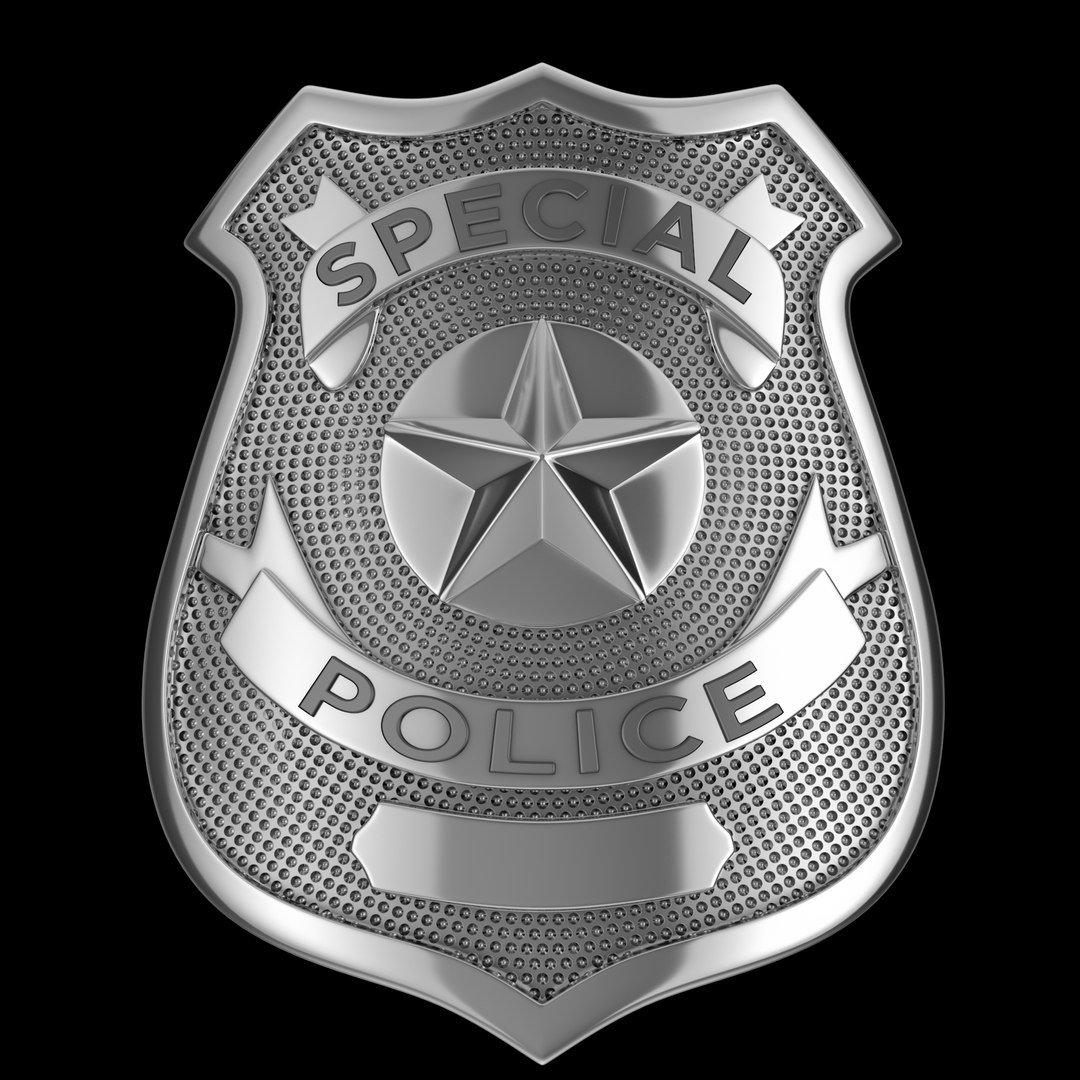 3D Model Police Badge Nypd - TurboSquid 1578986