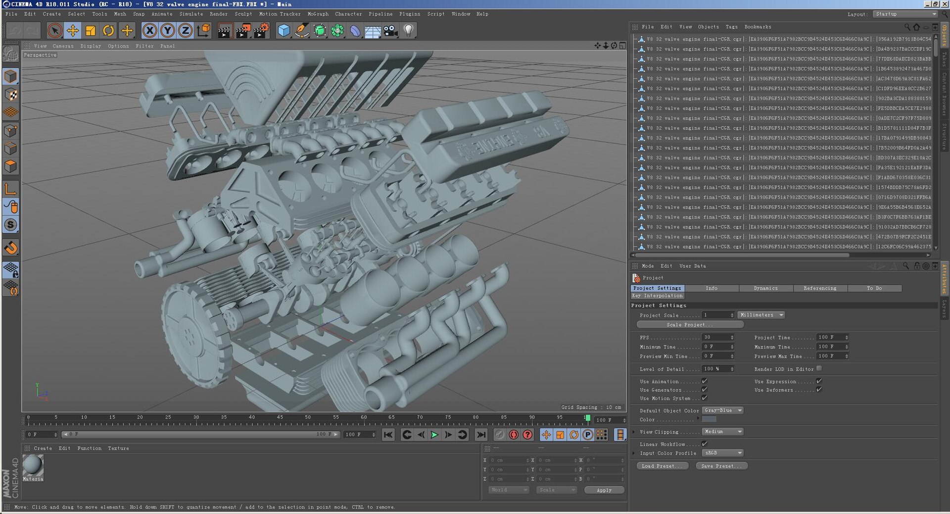 3D Model Engine Animations - TurboSquid 1427699