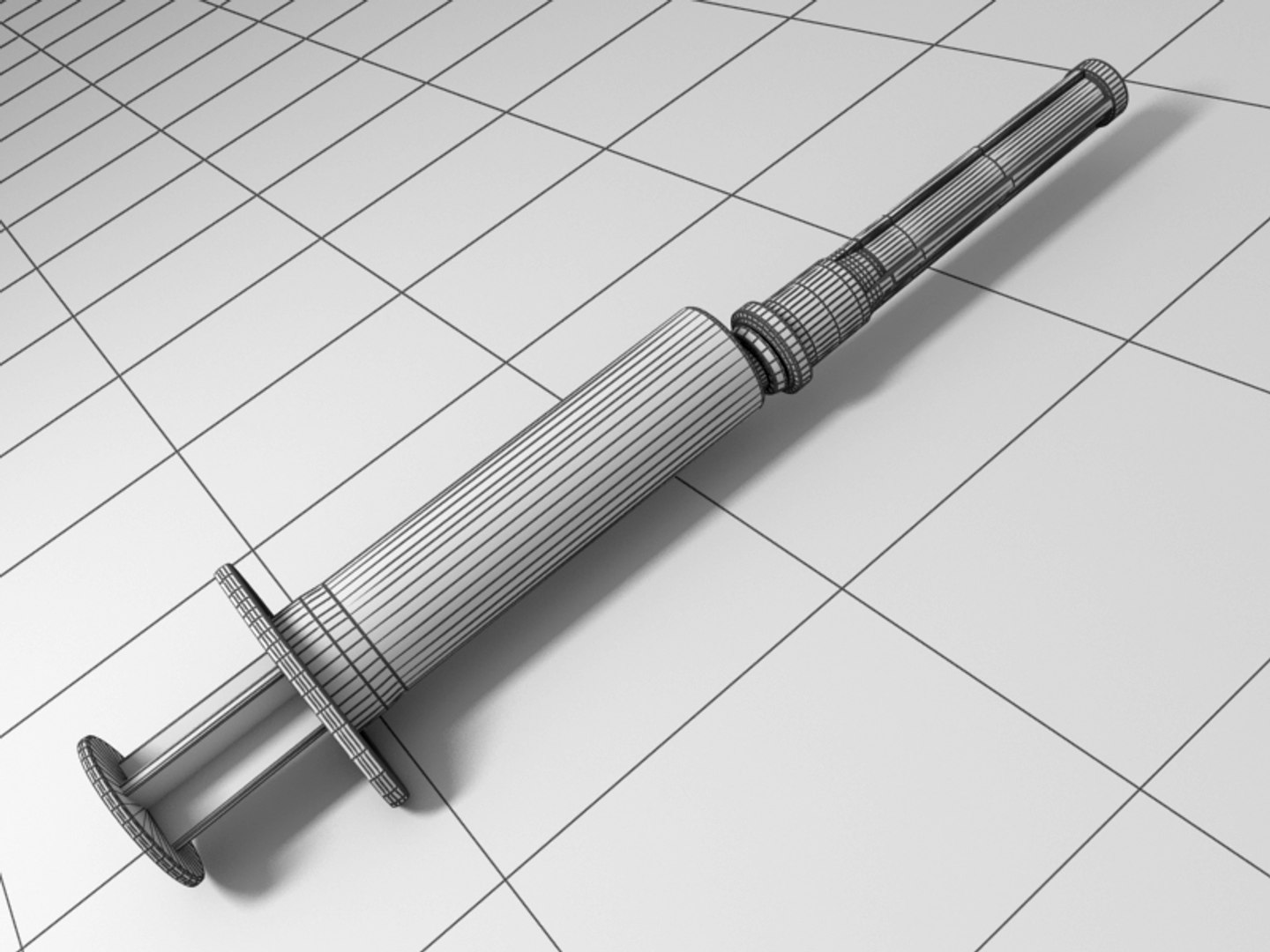 Syringe 3d Model