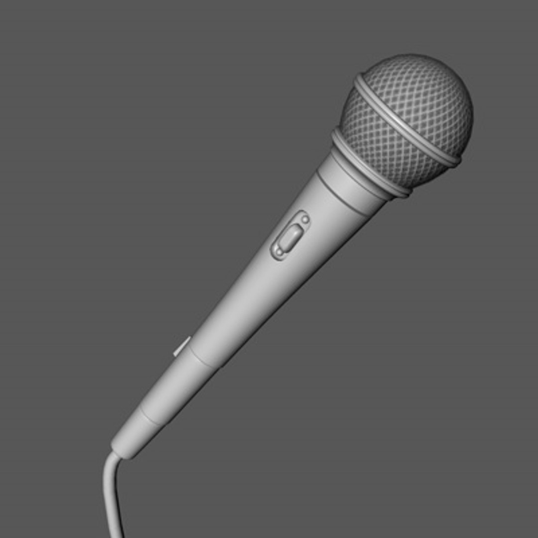 Microphone Mic 3d Model