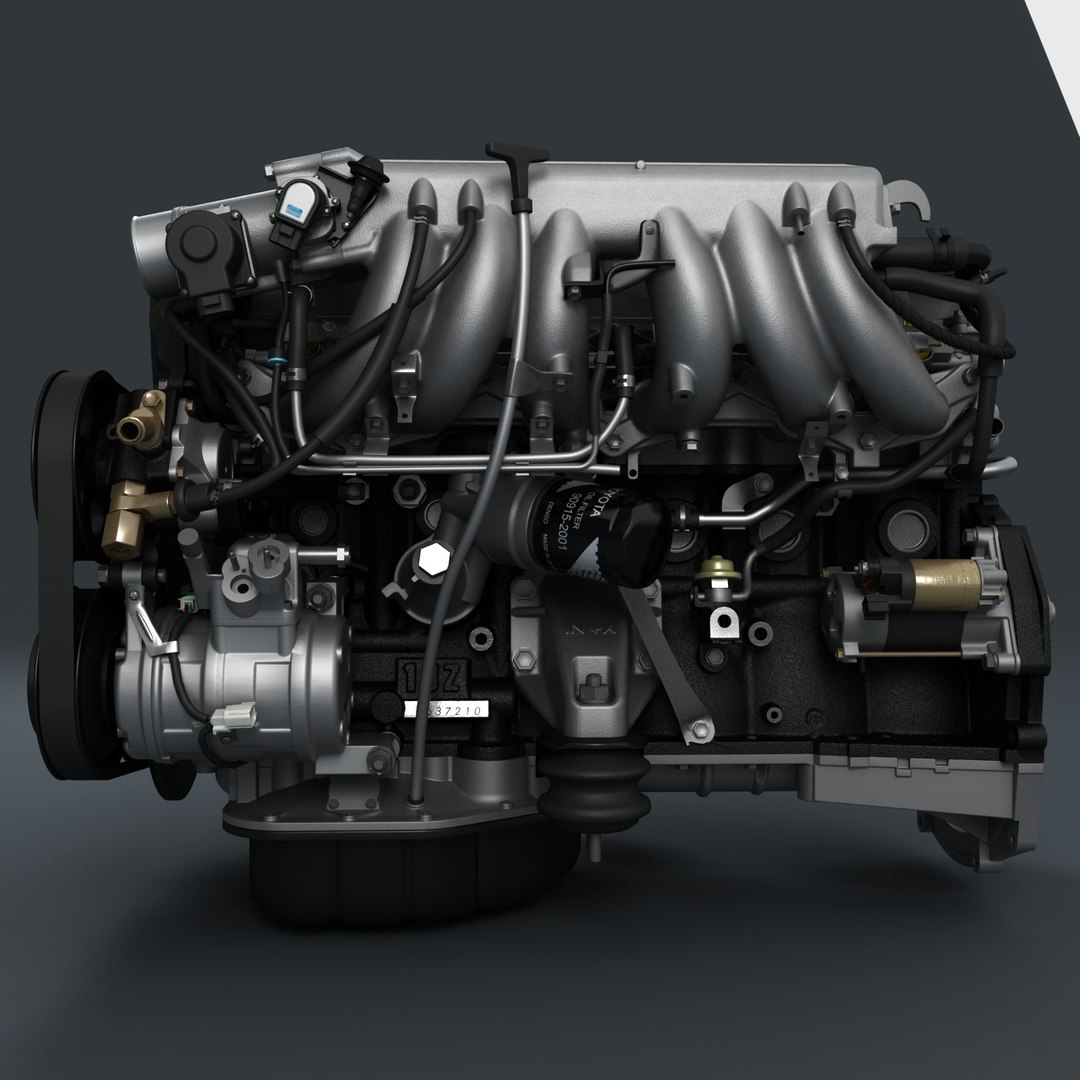 Lite Engine 1jz-gte 3d Max