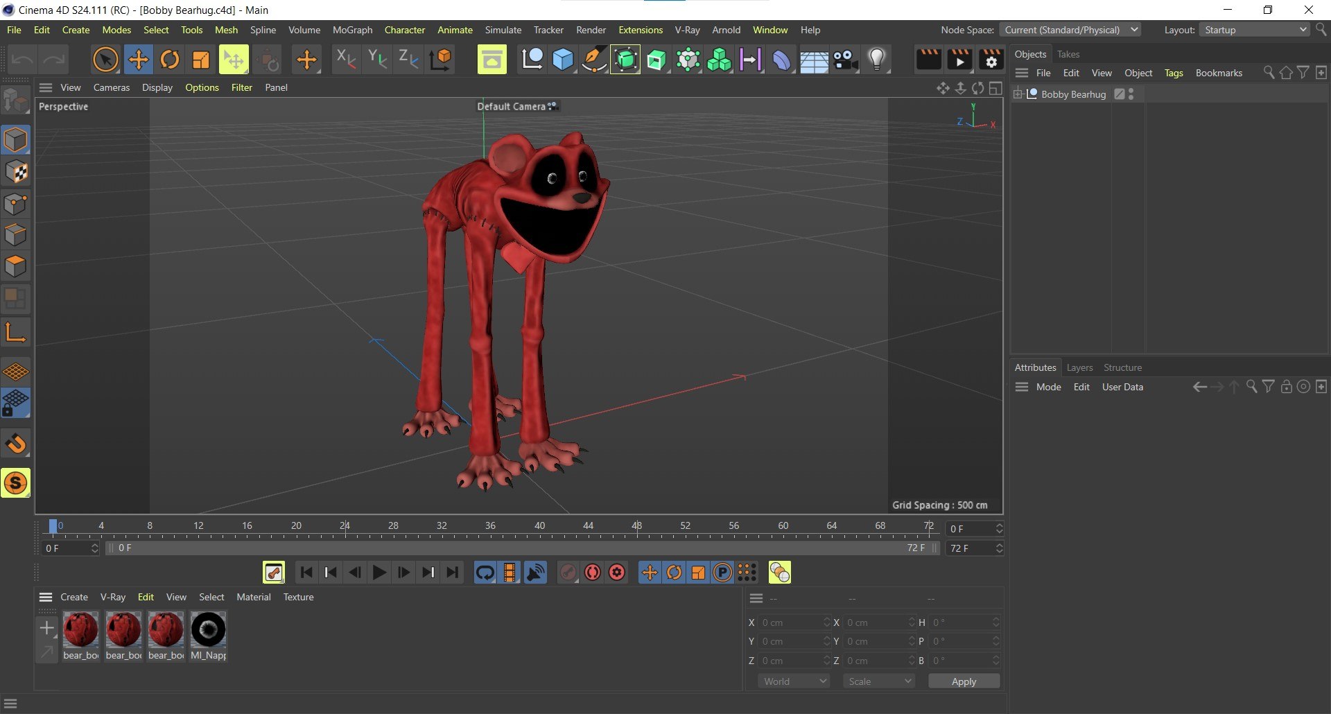 3D Bobby Bearhug - TurboSquid 2405212