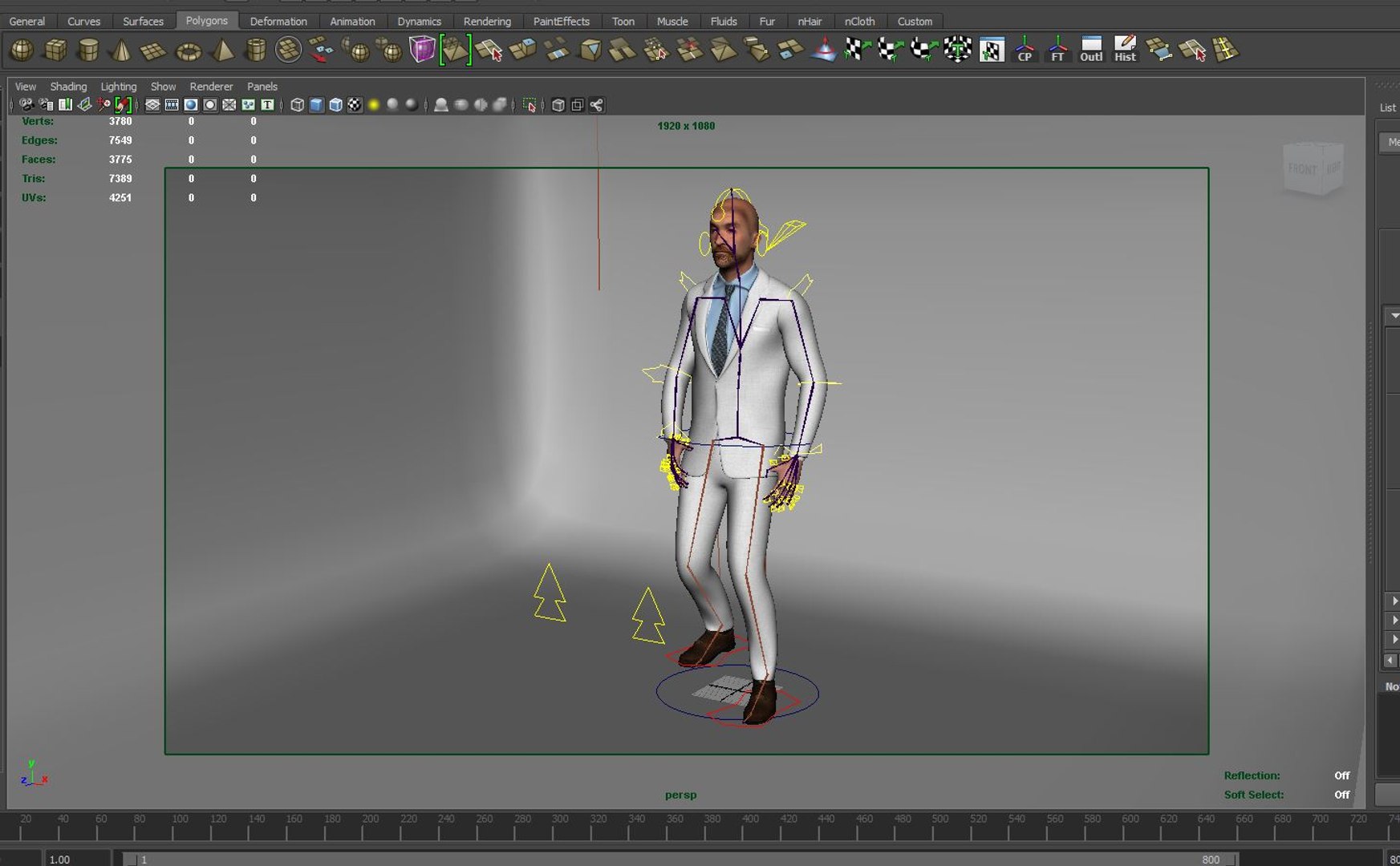 Man Rigged Character Animation Model - TurboSquid 1208042