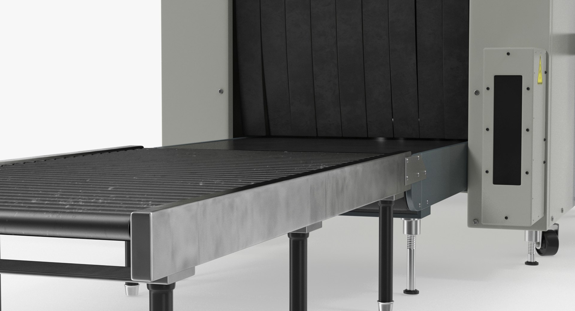 X-ray Luggage Scanner Check 3D Model - TurboSquid 1291900