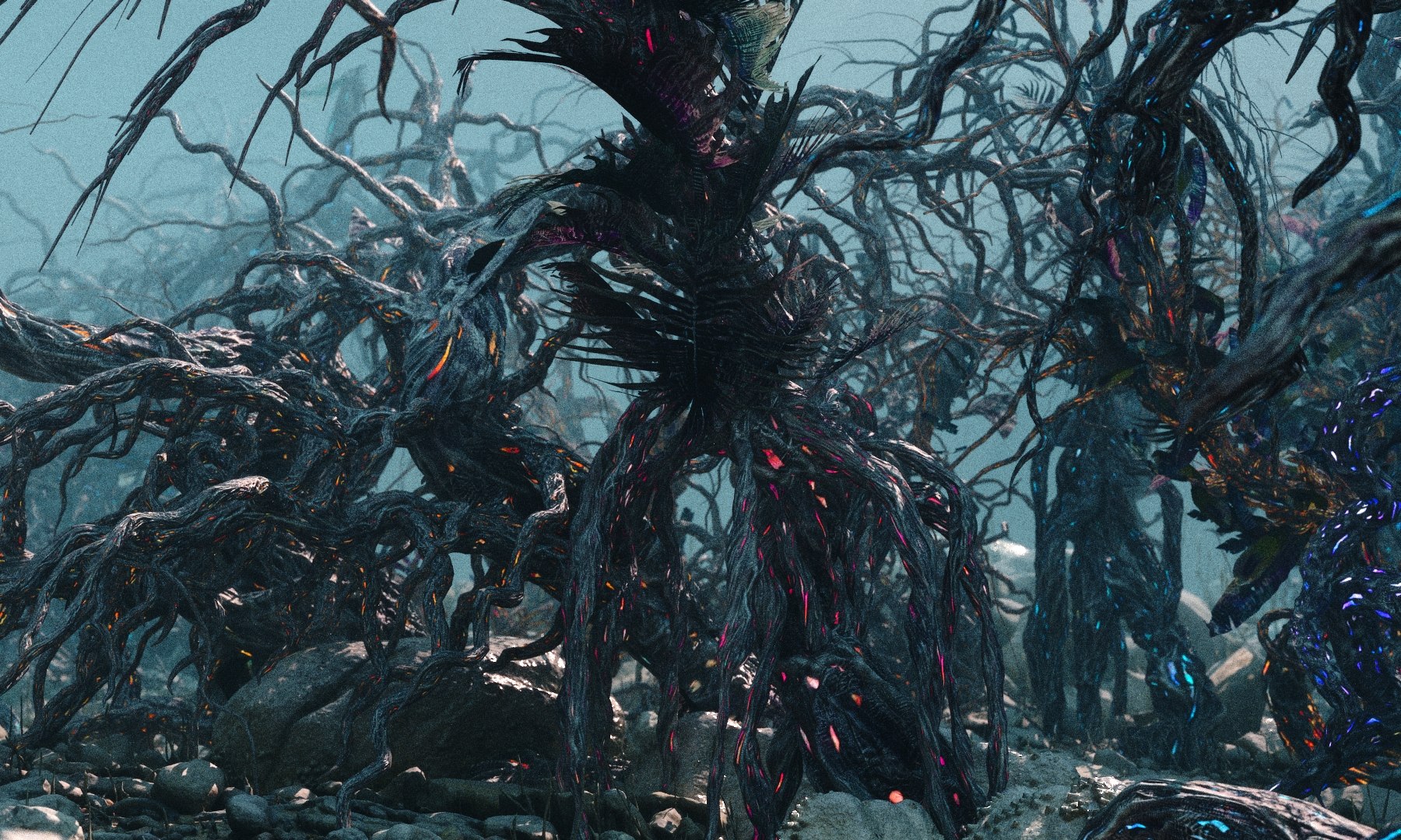 Alien Forest Tree 3D Model - TurboSquid 1495336