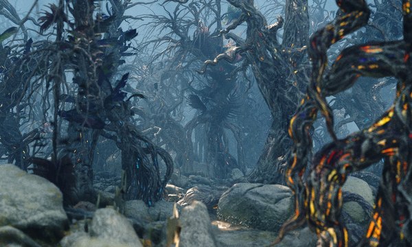 Alien forest tree 3D model - TurboSquid 1495336