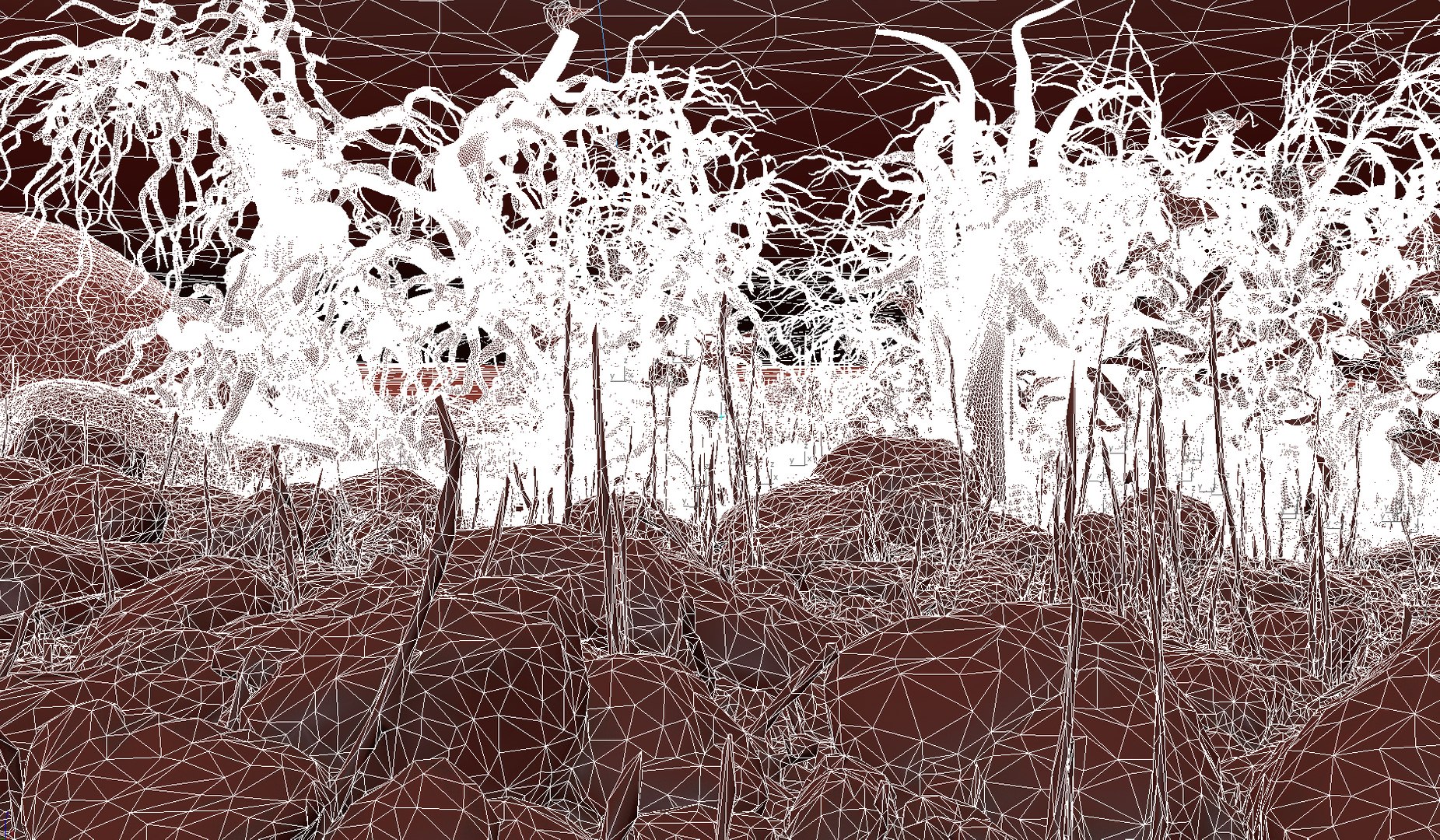 Alien Forest Tree 3D Model - TurboSquid 1495336