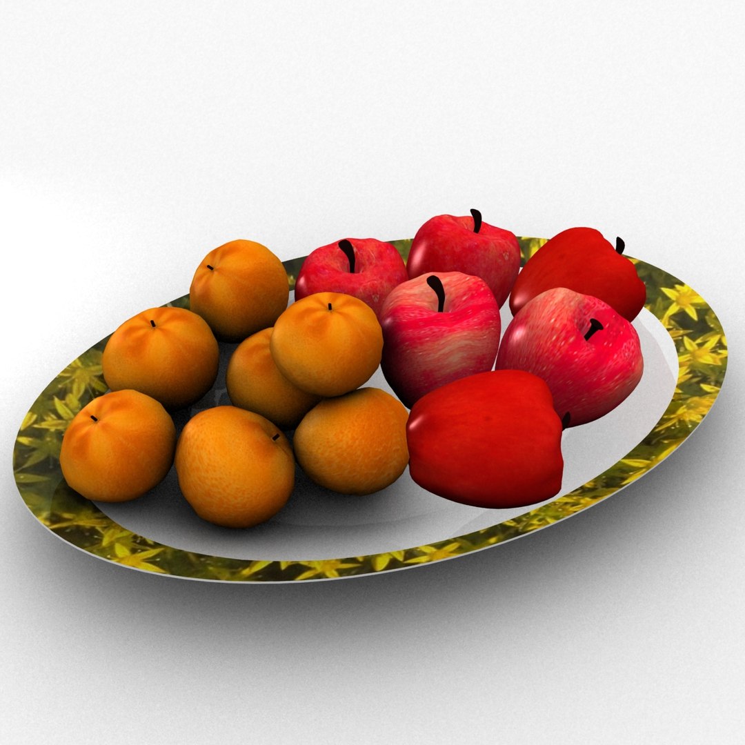 Fruits 3d Model