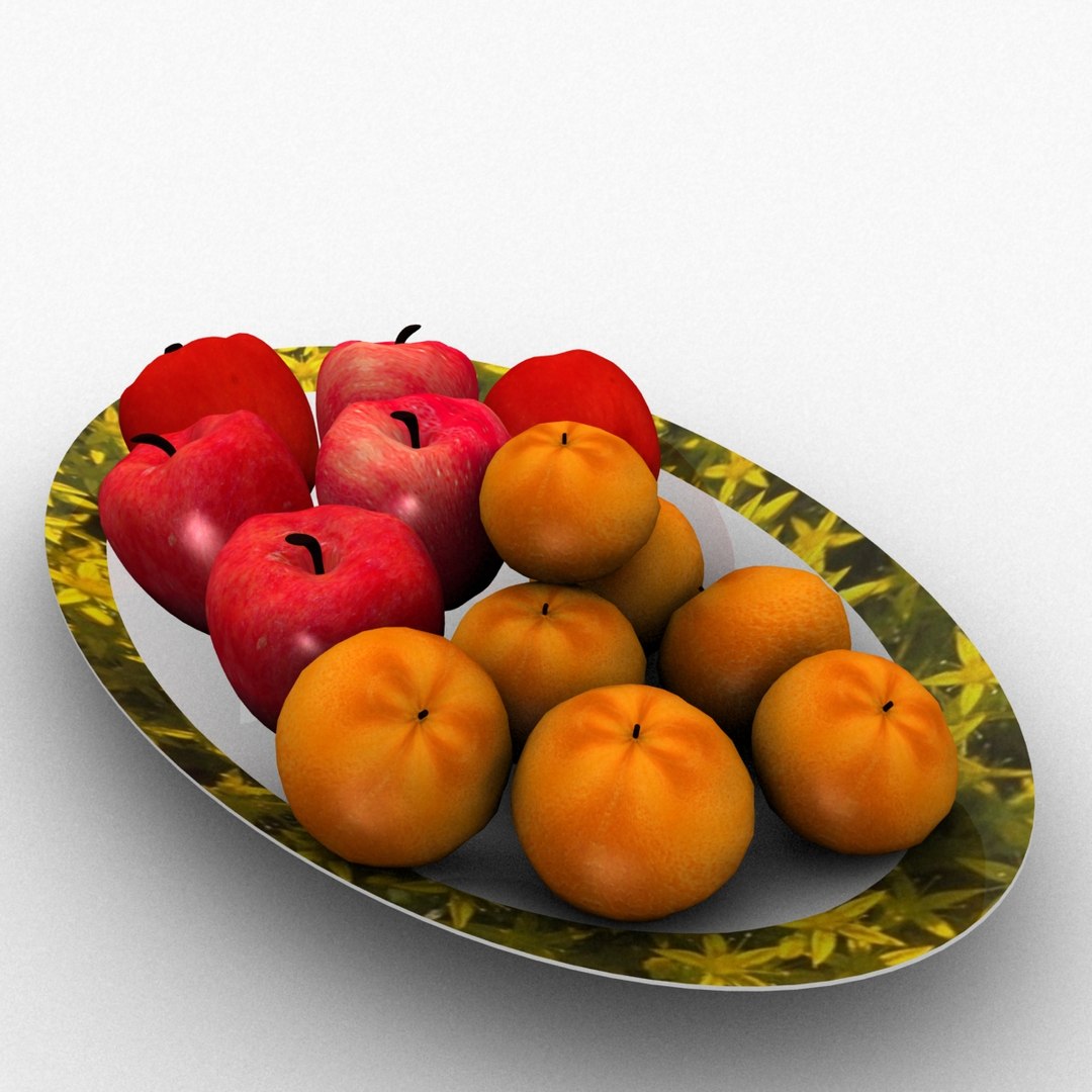 Fruits 3d Model