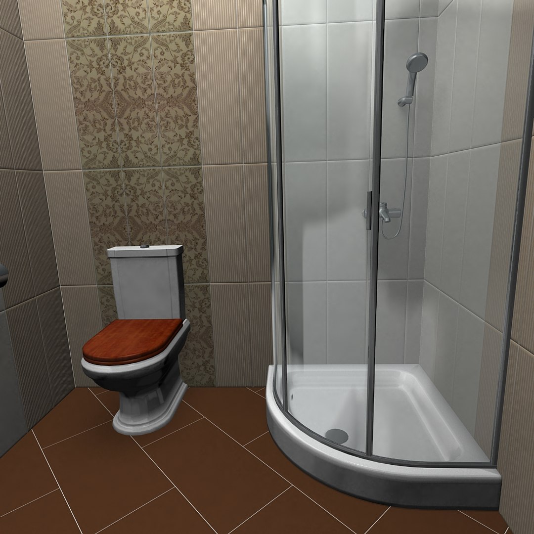 bathroom tiles 3d model