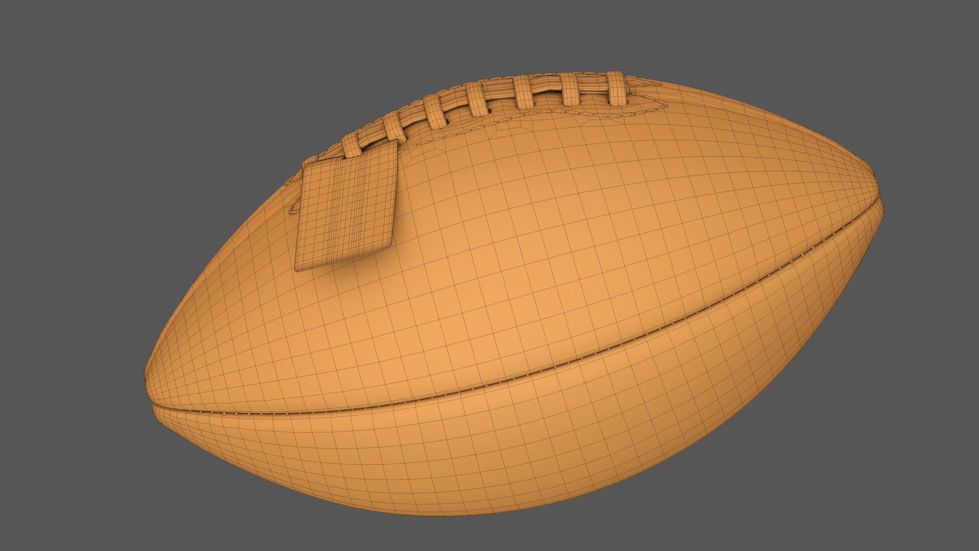 3D American Football Ball Wilson Model - TurboSquid 1436686