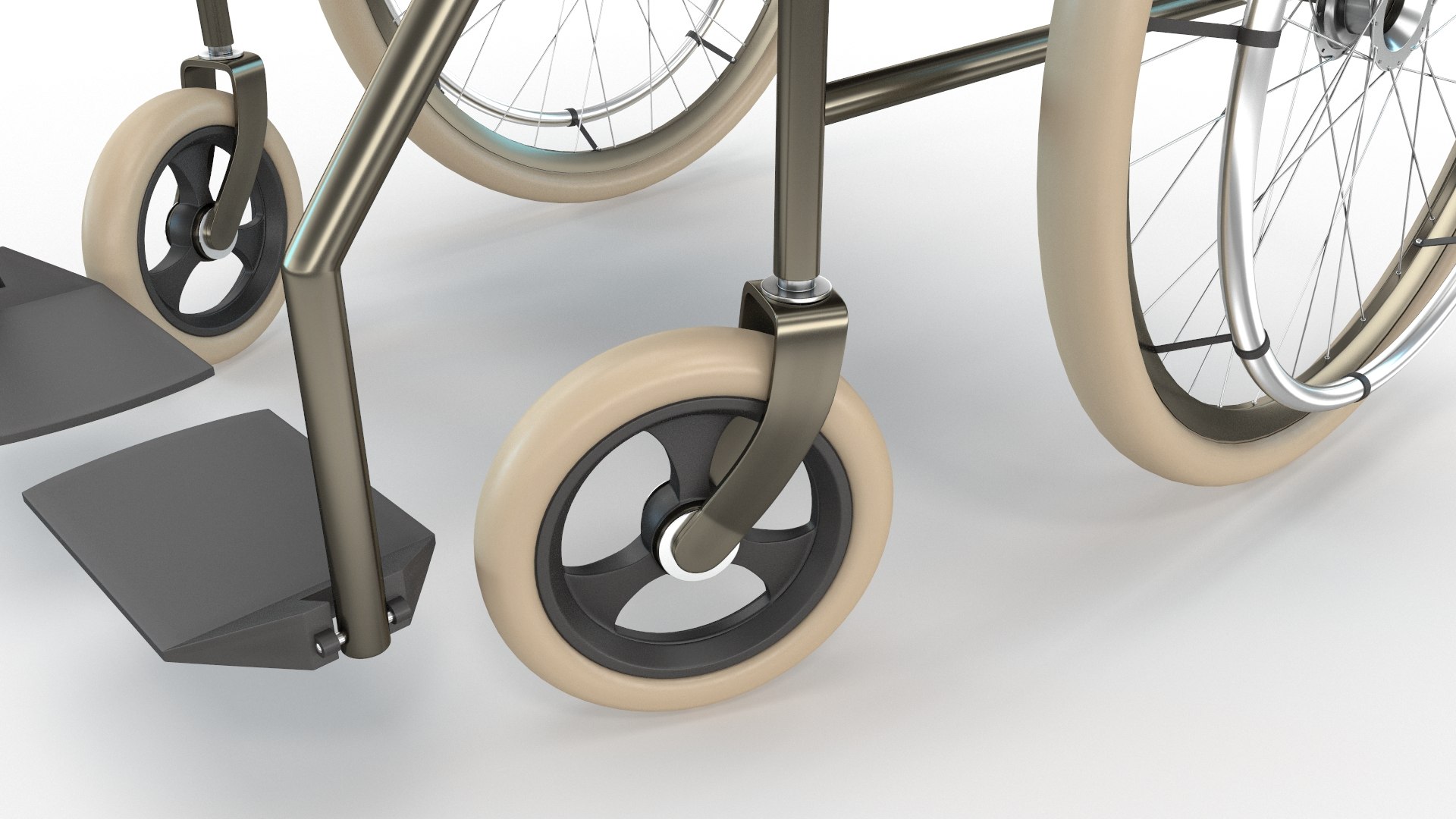 Wheelchair 3D Model - TurboSquid 1966731