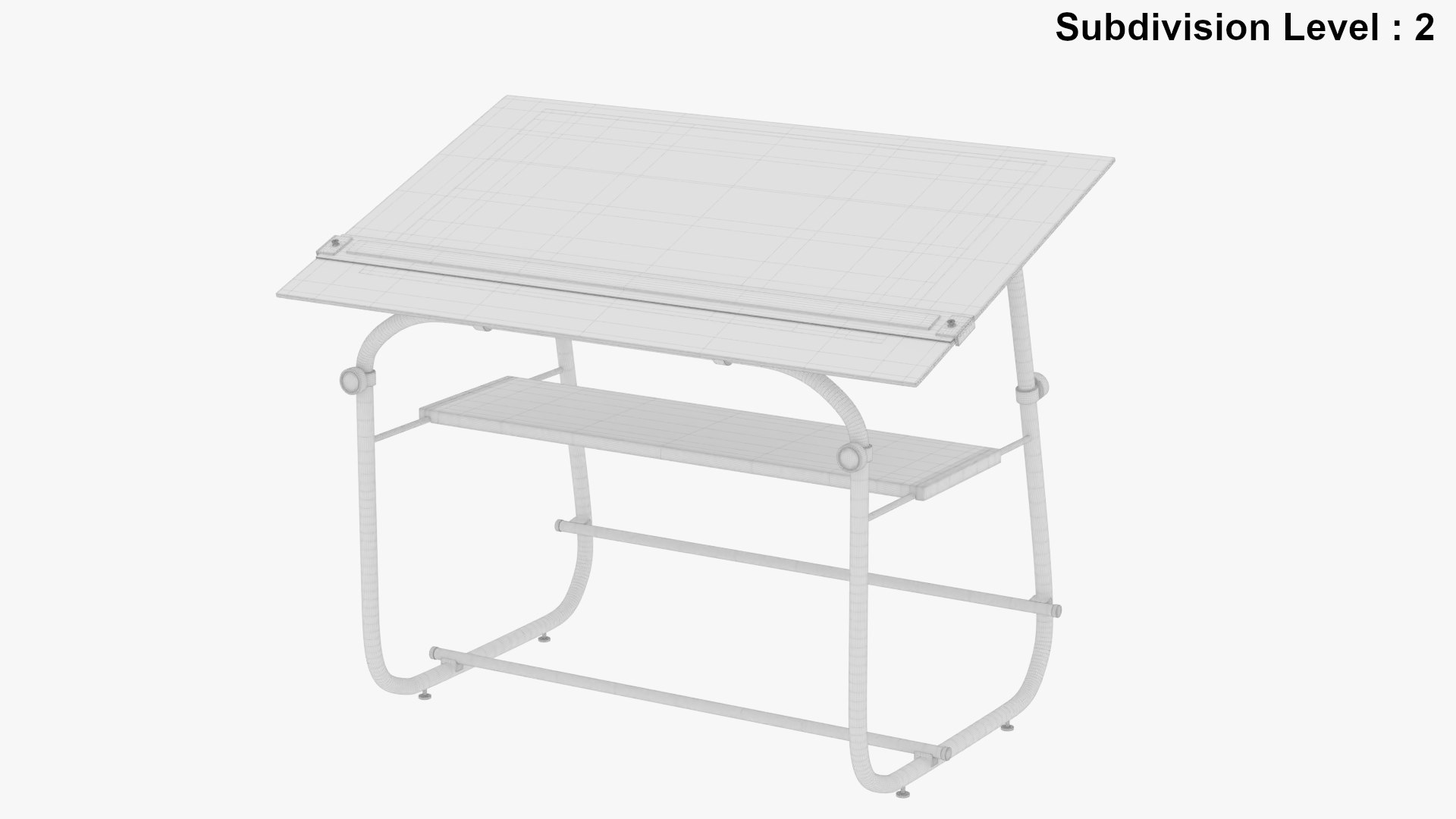 3D Drafting Table - TurboSquid 2193202