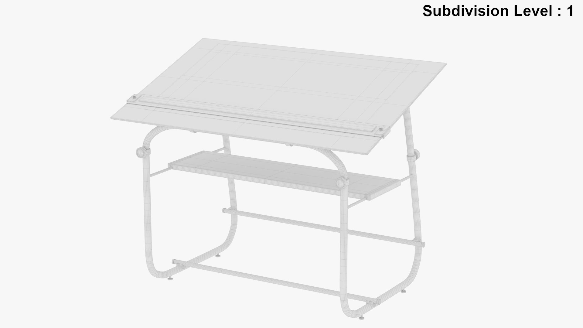 3D Drafting Table - TurboSquid 2193202