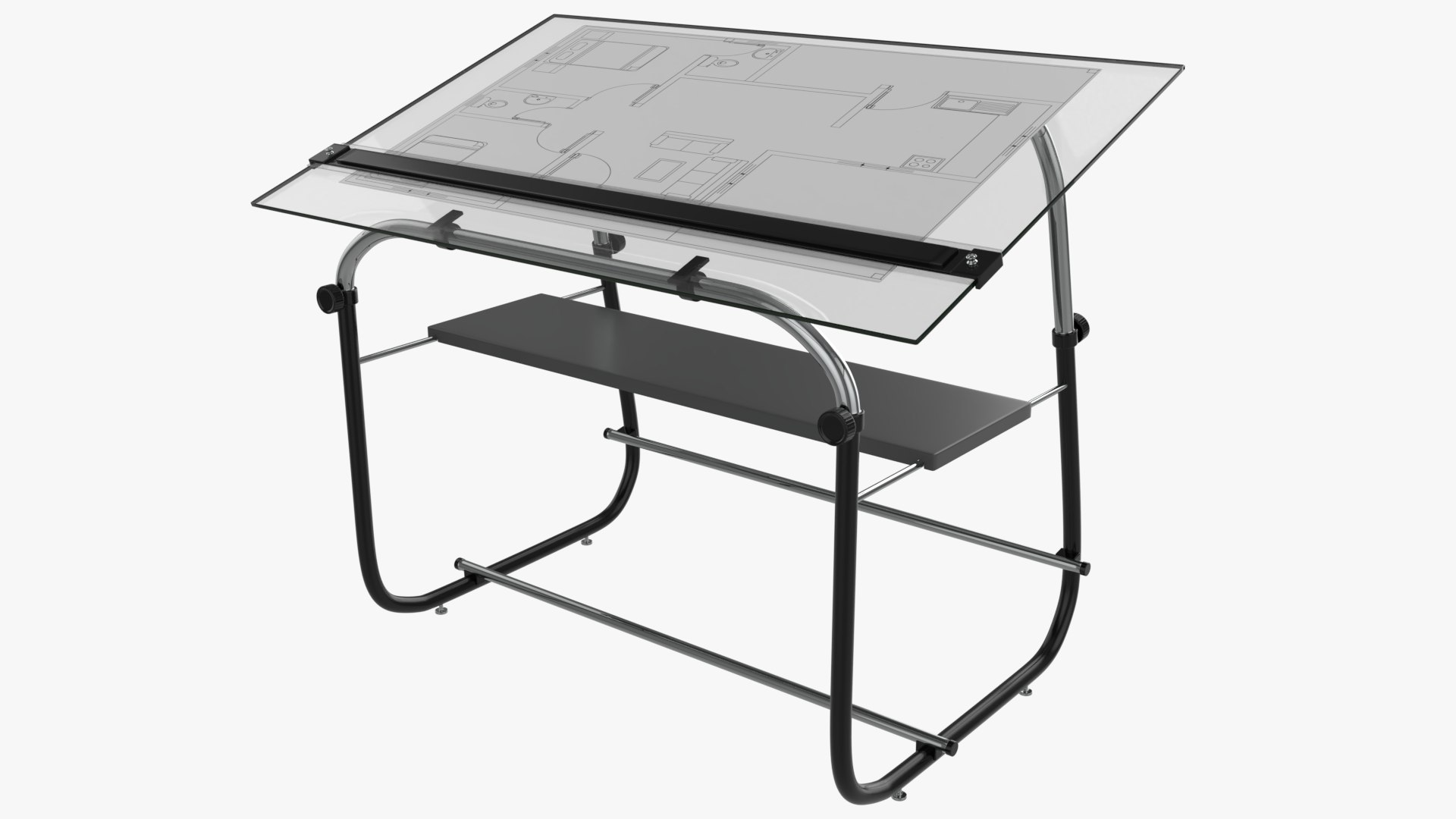 3D Drafting Table - TurboSquid 2193202