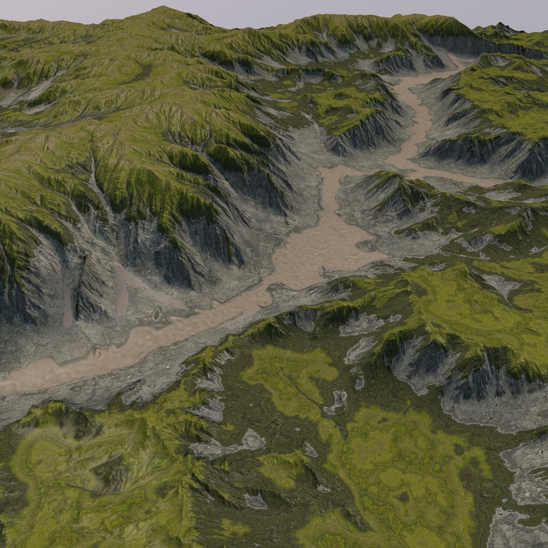 3D Terrain Maps - TurboSquid 1405163
