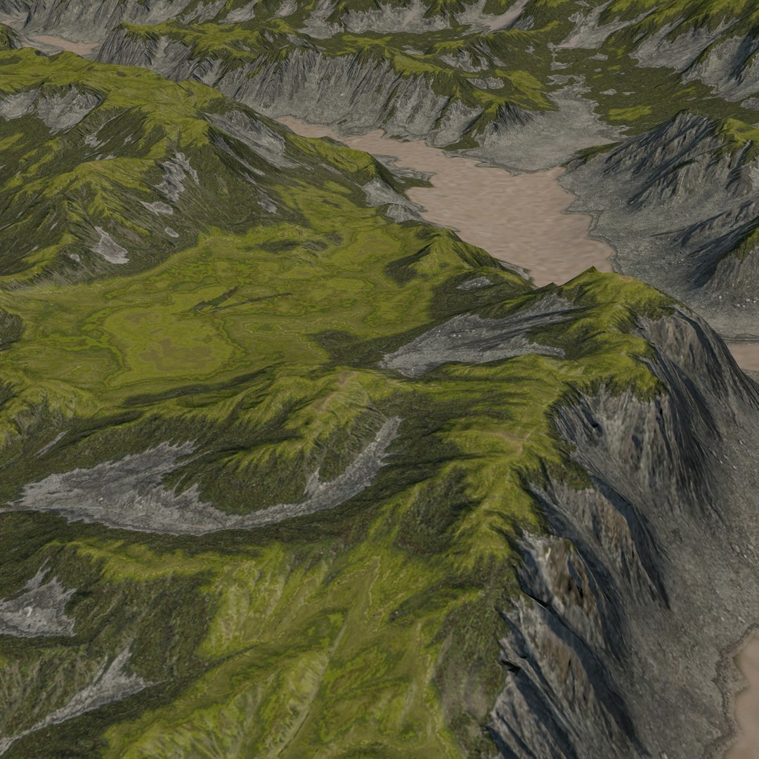 3D Terrain Maps - TurboSquid 1405163