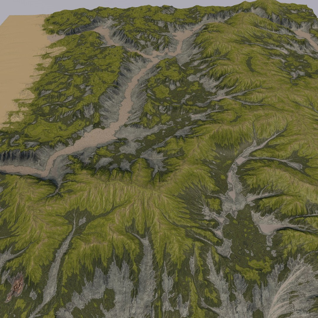 3D Terrain Maps - TurboSquid 1405163