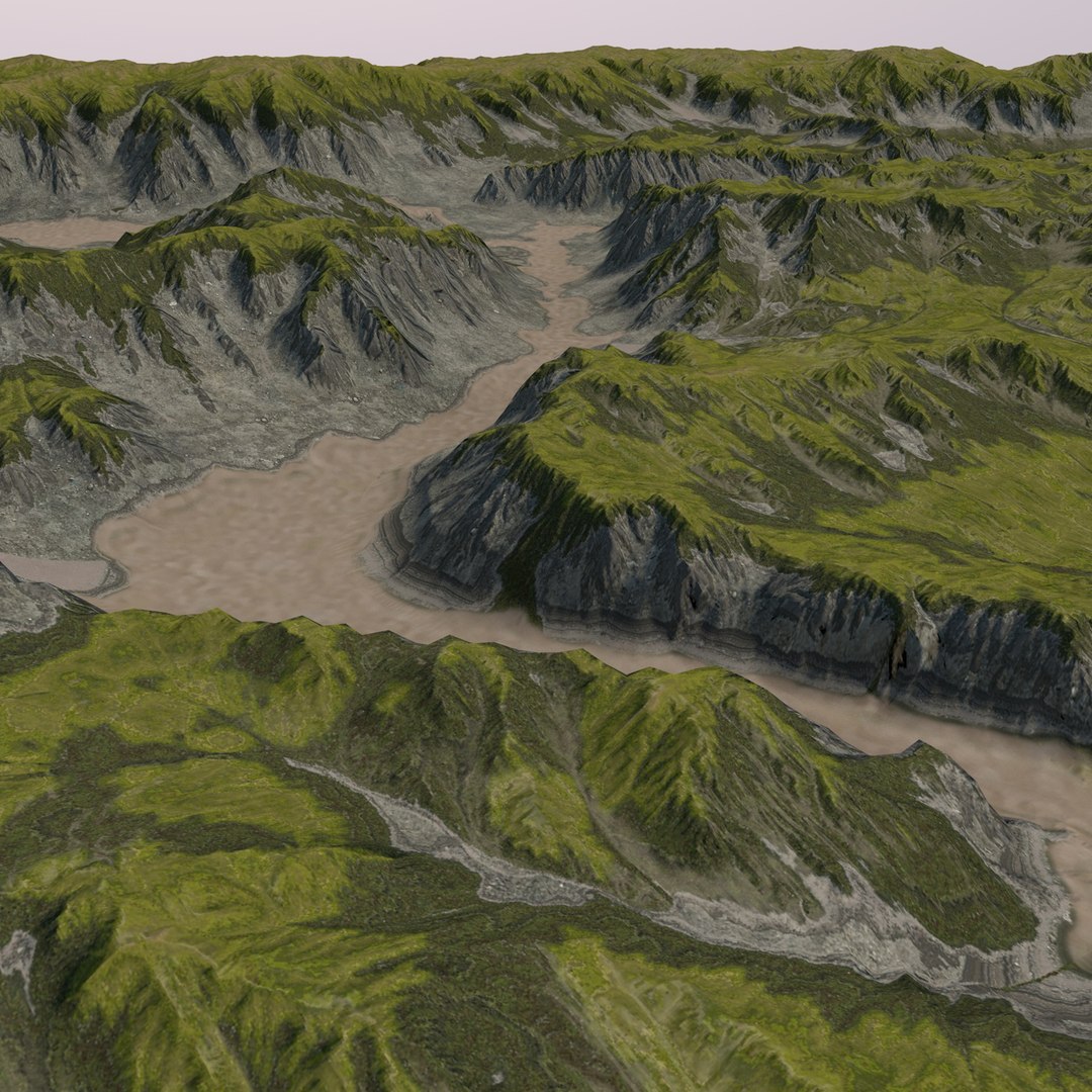 3D Terrain Maps - TurboSquid 1405163