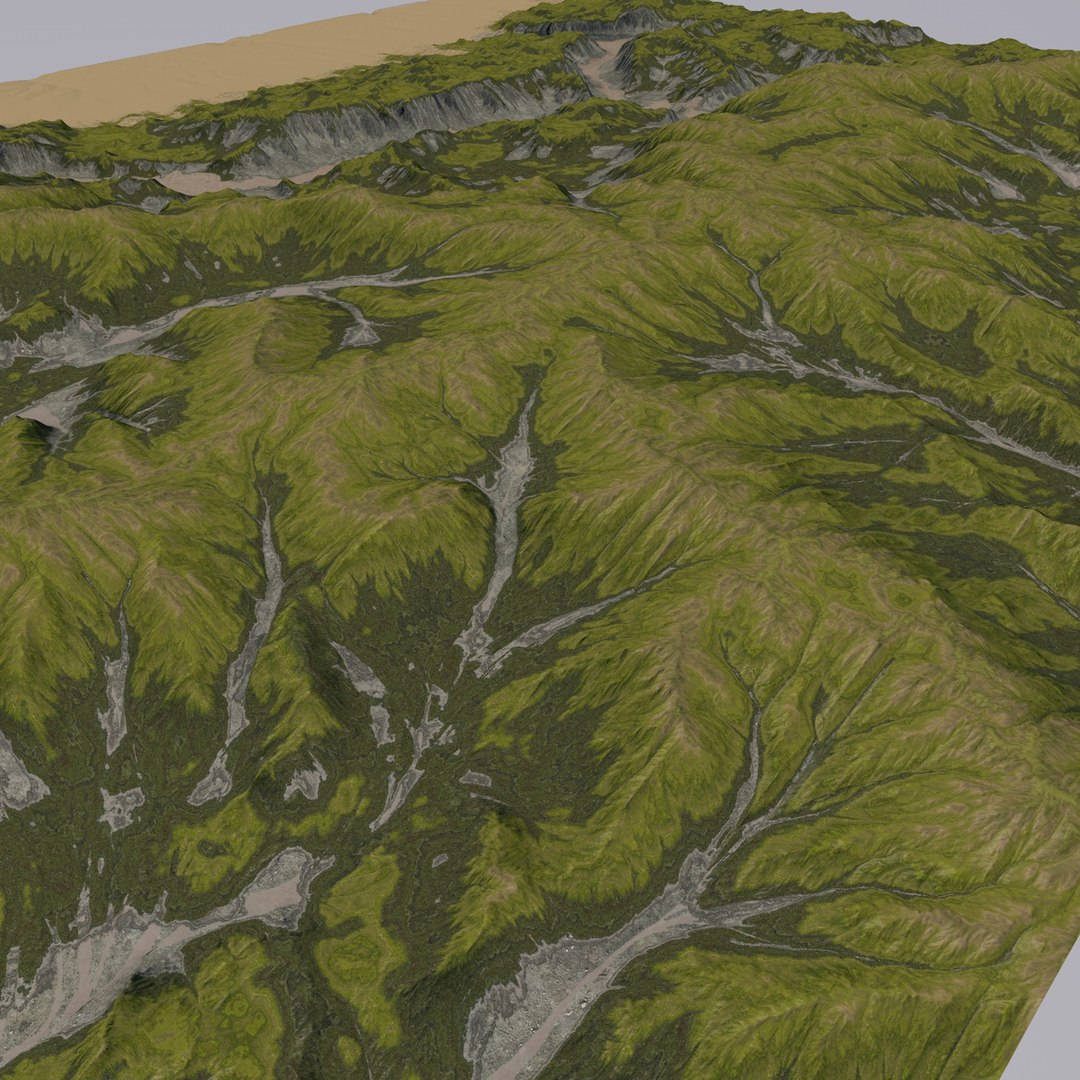 3D Terrain Maps - TurboSquid 1405163