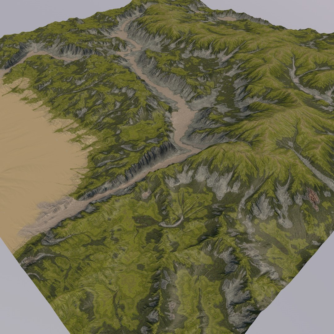 3D Terrain Maps - TurboSquid 1405163