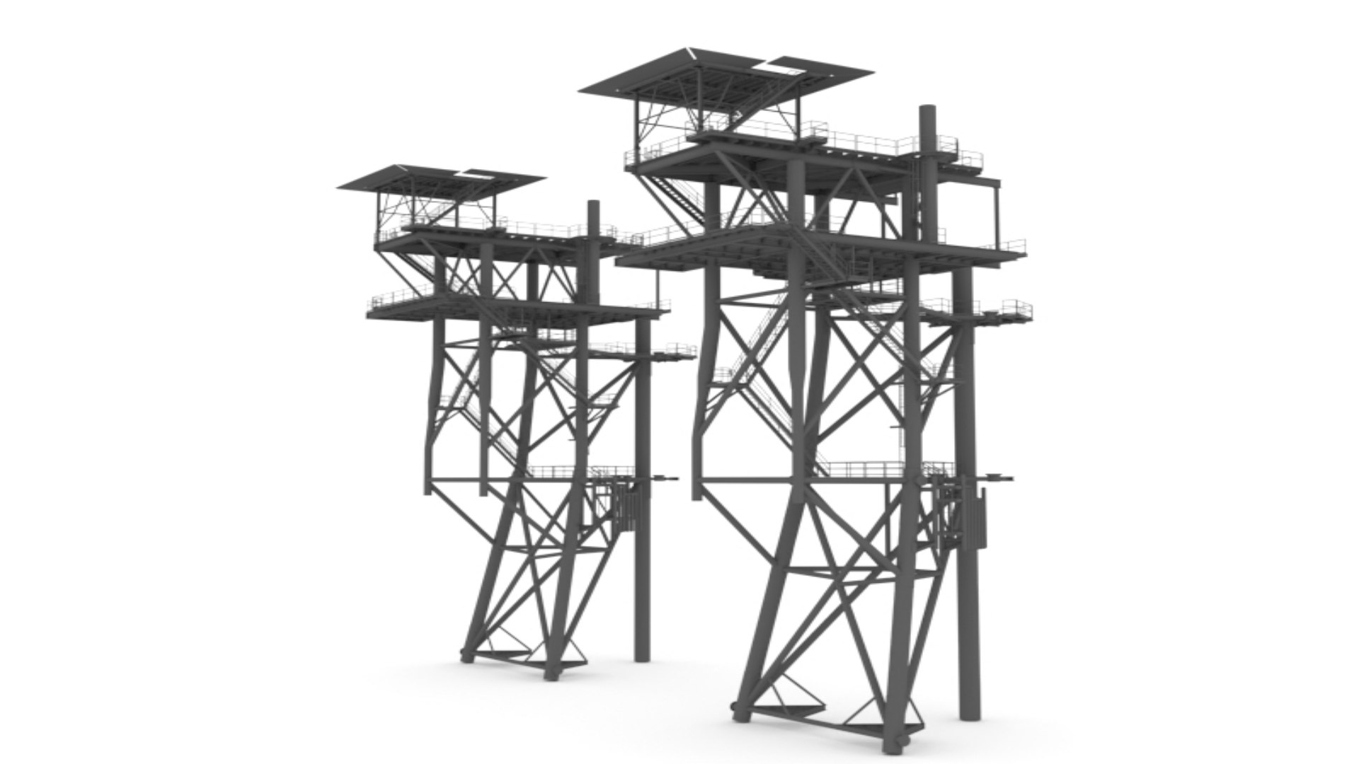 Platform Model - TurboSquid 1717945