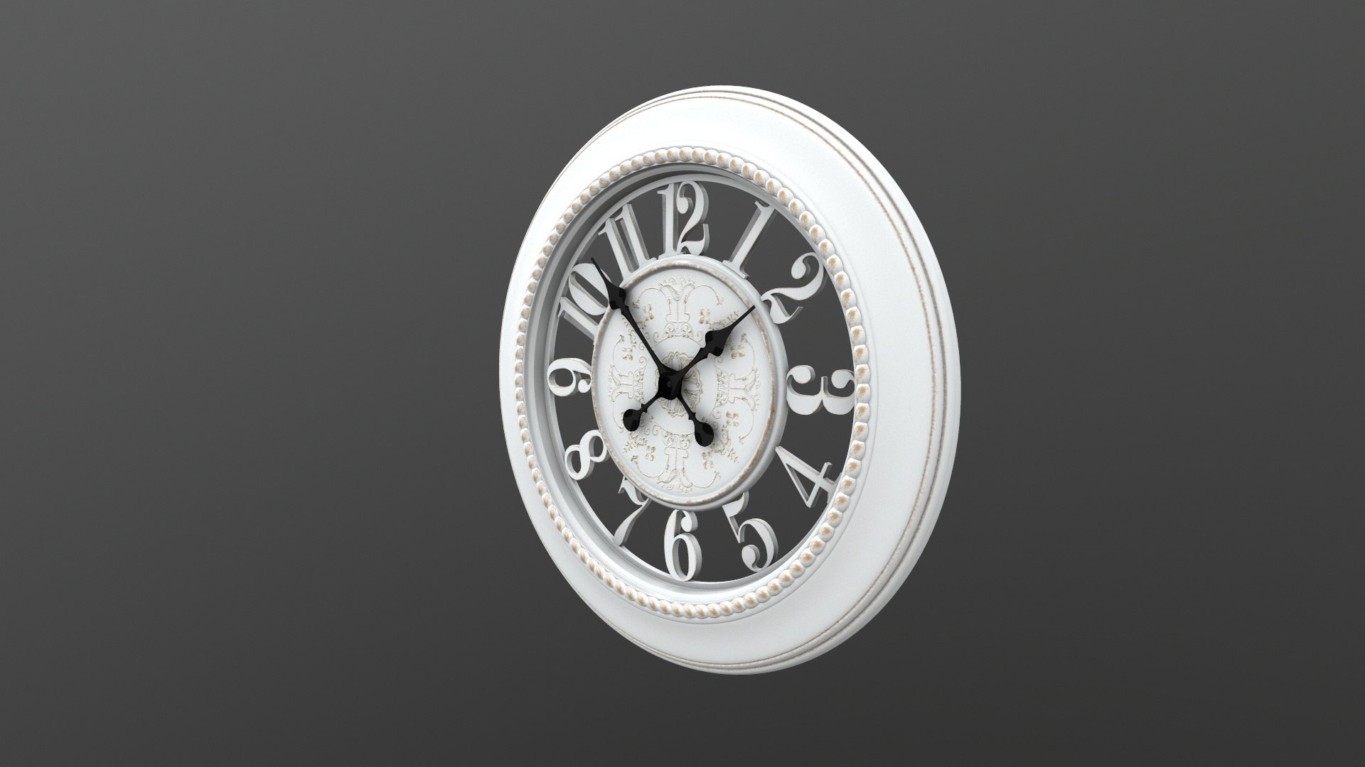 Wall Decor Clock 3D Model - TurboSquid 2132852