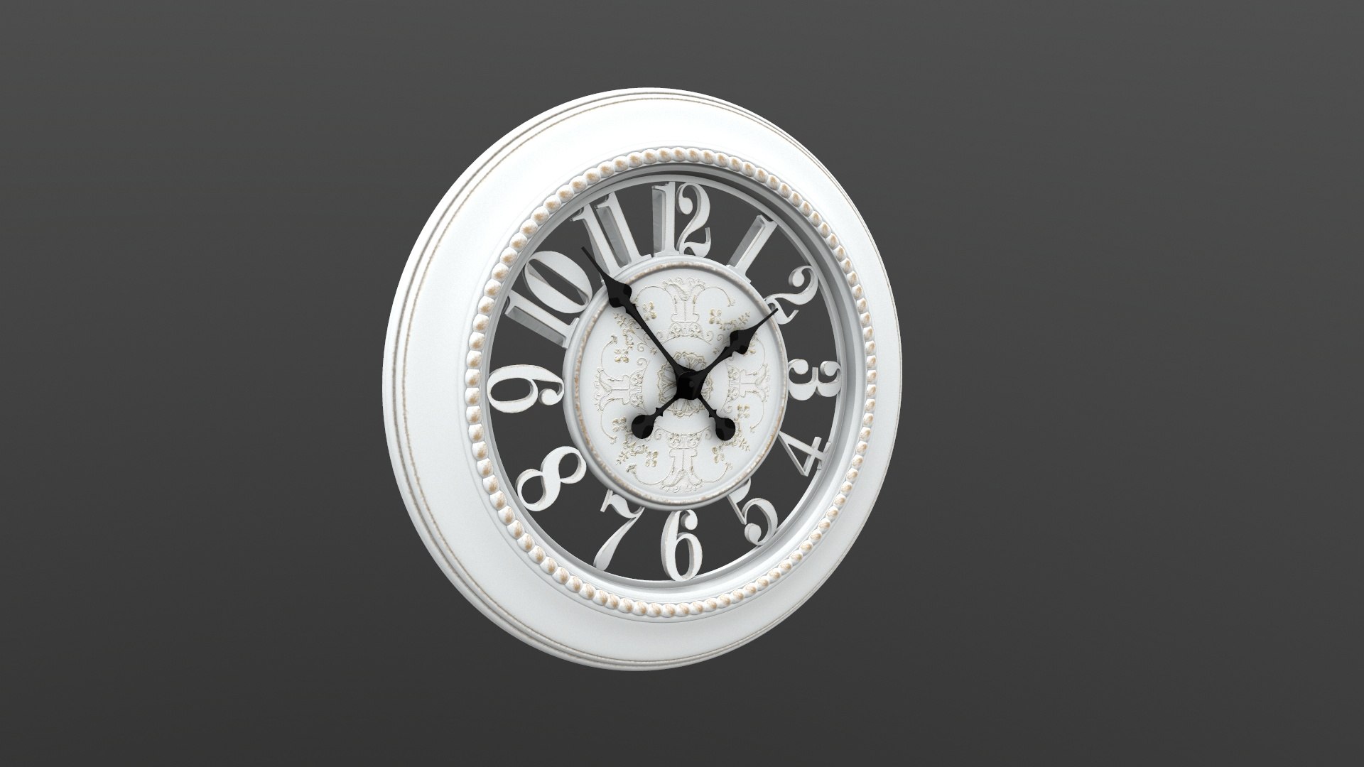 Wall Decor Clock 3D Model - TurboSquid 2132852