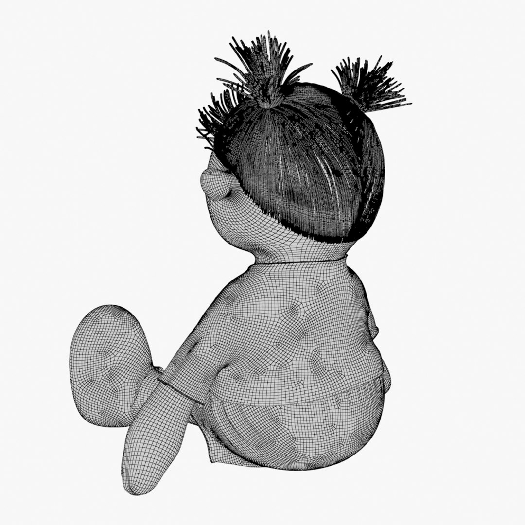 3D Doll Model - TurboSquid 1209737
