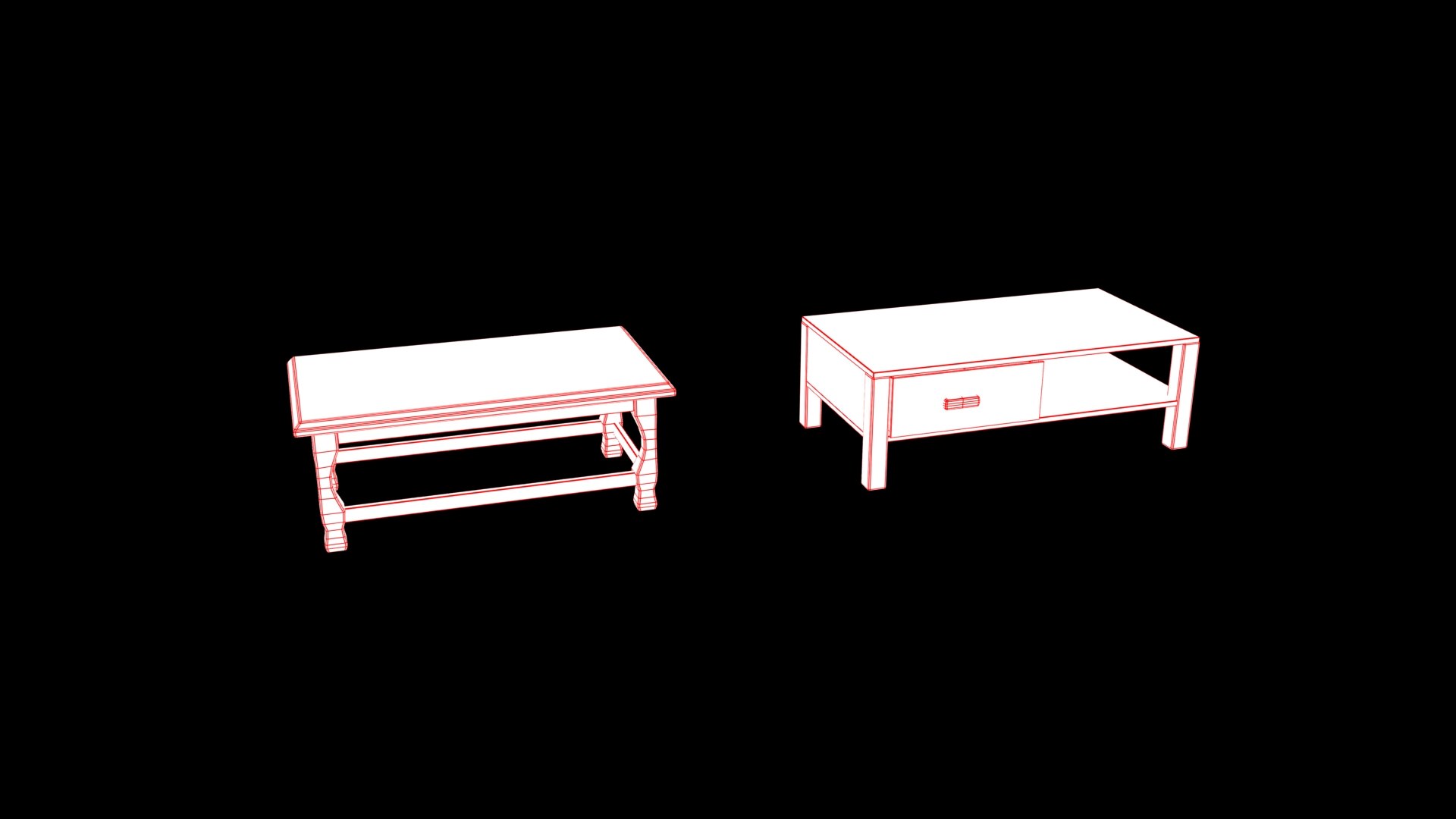 3D Coffee Table - TurboSquid 2282933