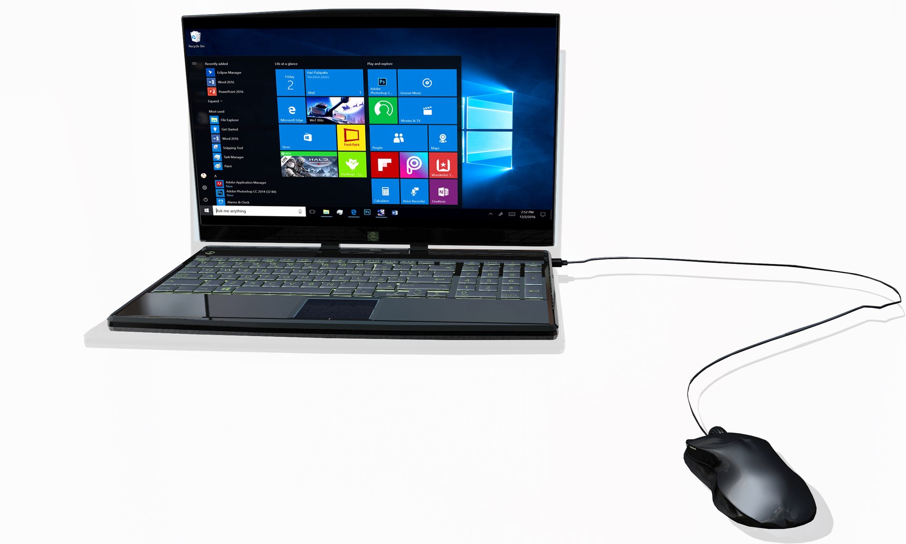 Lap Mouse Omen 3D Model - TurboSquid 1352084