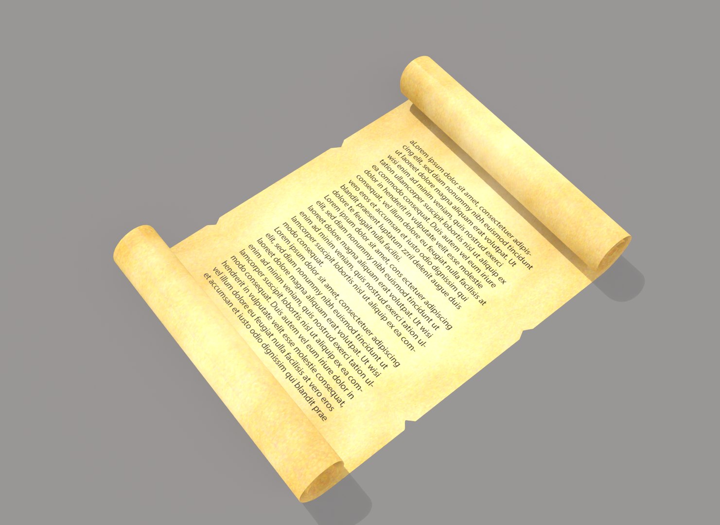 3D model Old Paper - TurboSquid 1806237