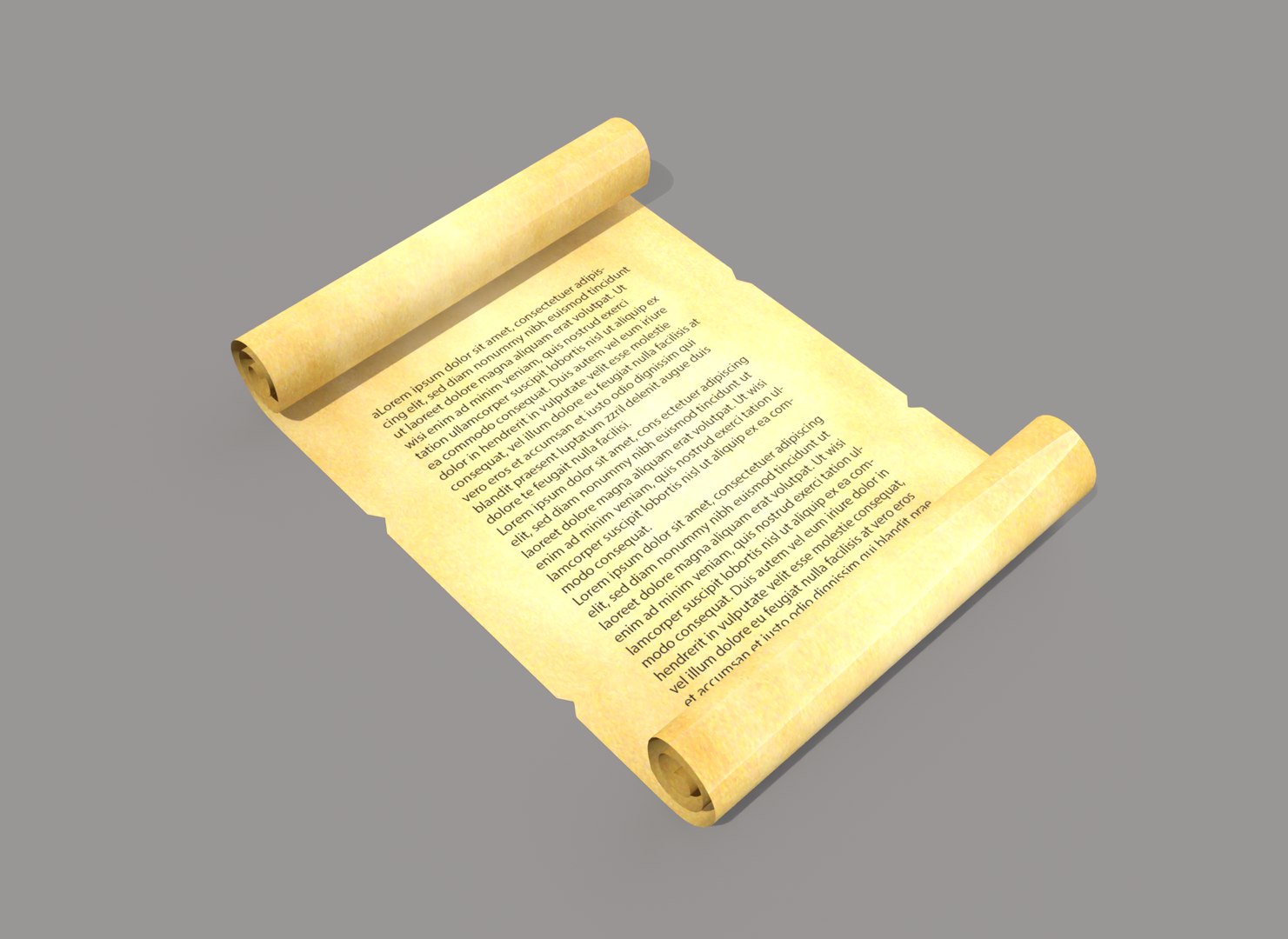 3D model Old Paper - TurboSquid 1806237