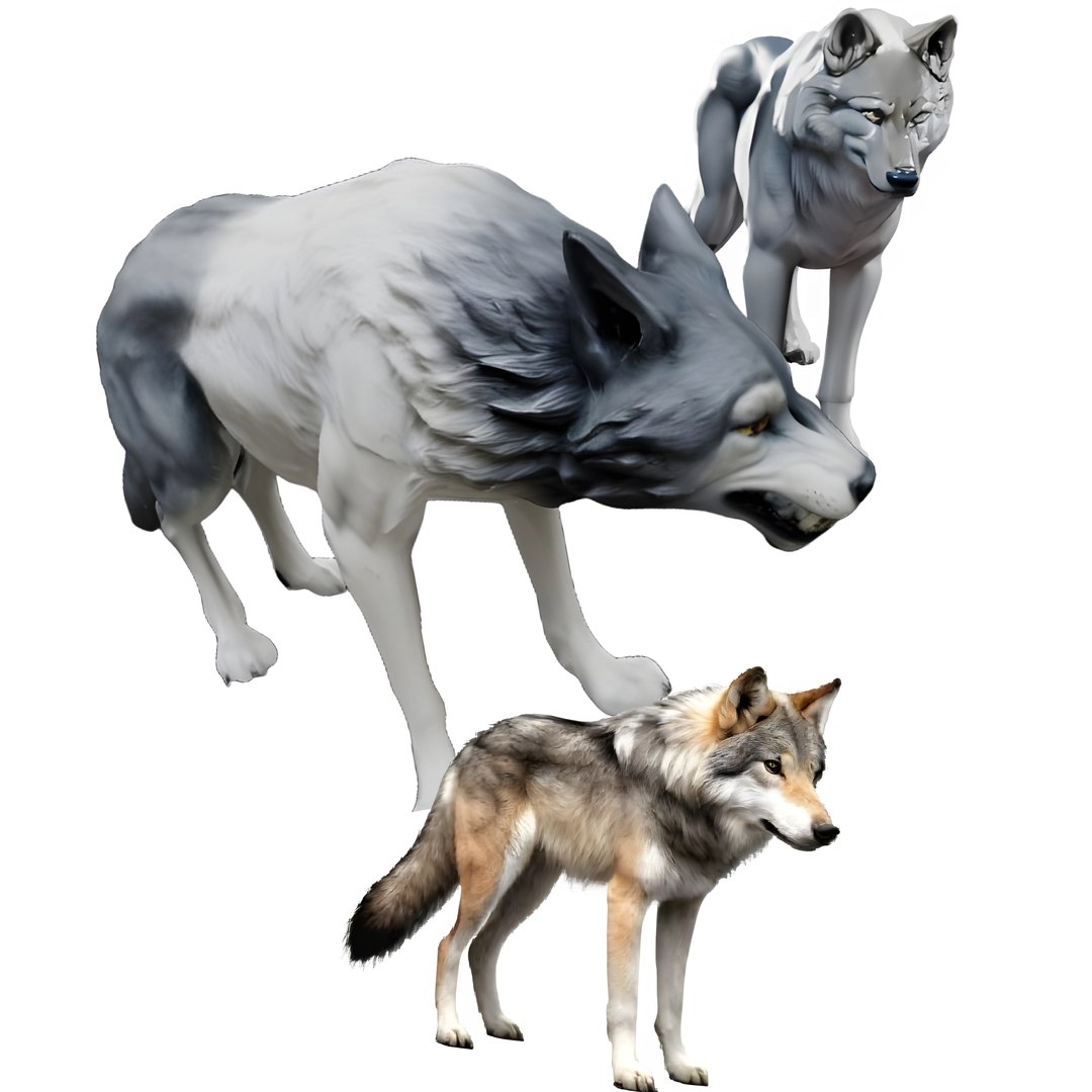 Lunar Wolf Series 3D - TurboSquid 2297001