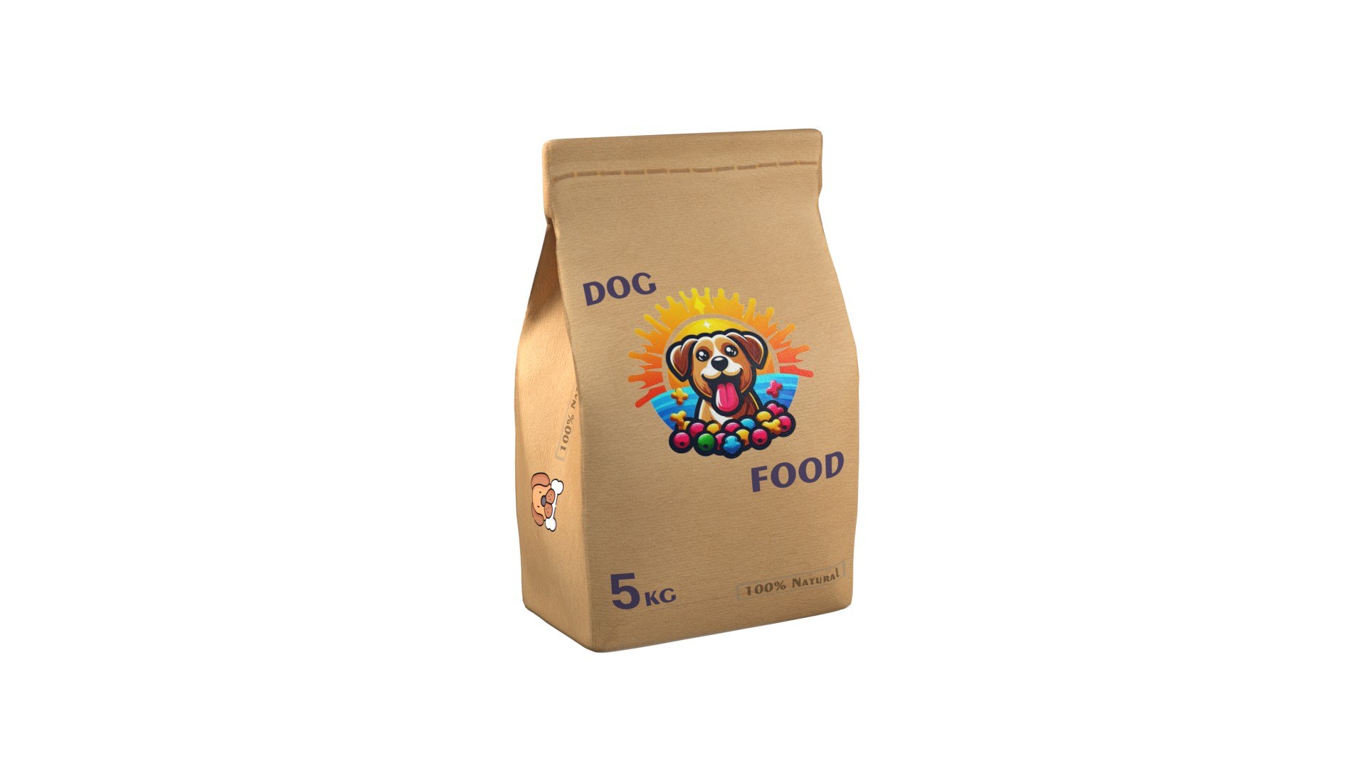 Dog Food Package V2 3D - TurboSquid 2370959