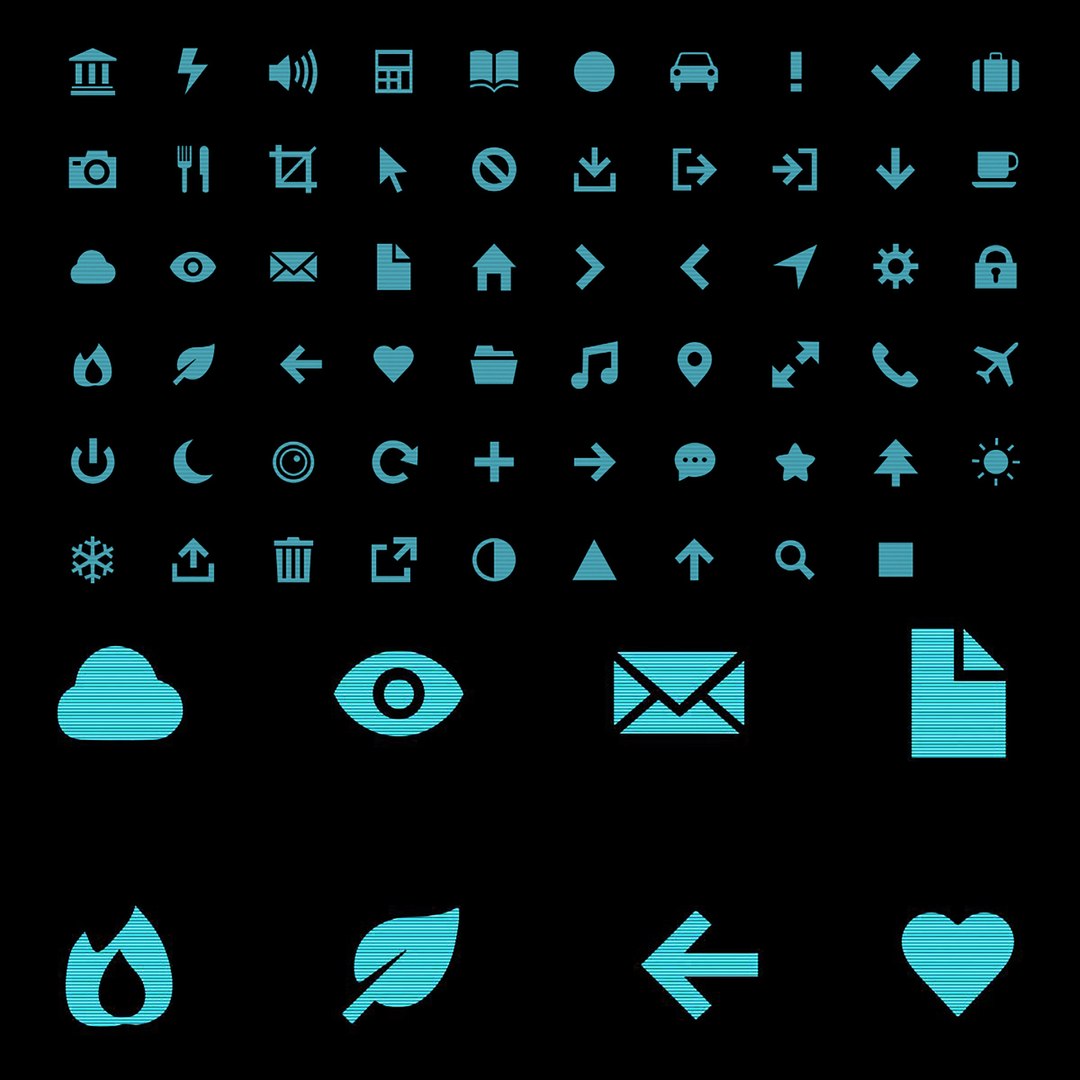 Symbols part n1 3D - TurboSquid 2031727