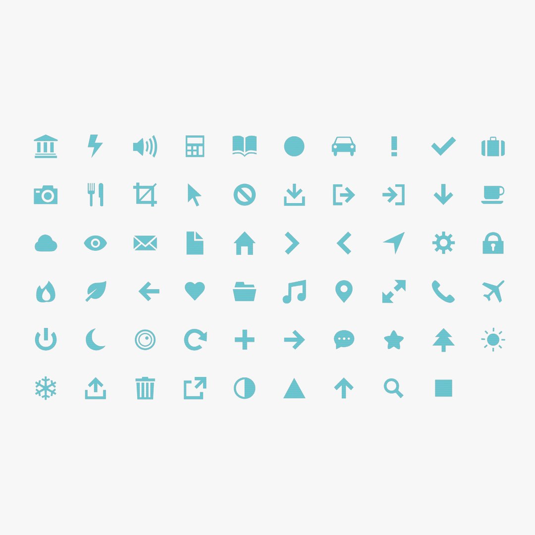 Symbols part n1 3D - TurboSquid 2031727