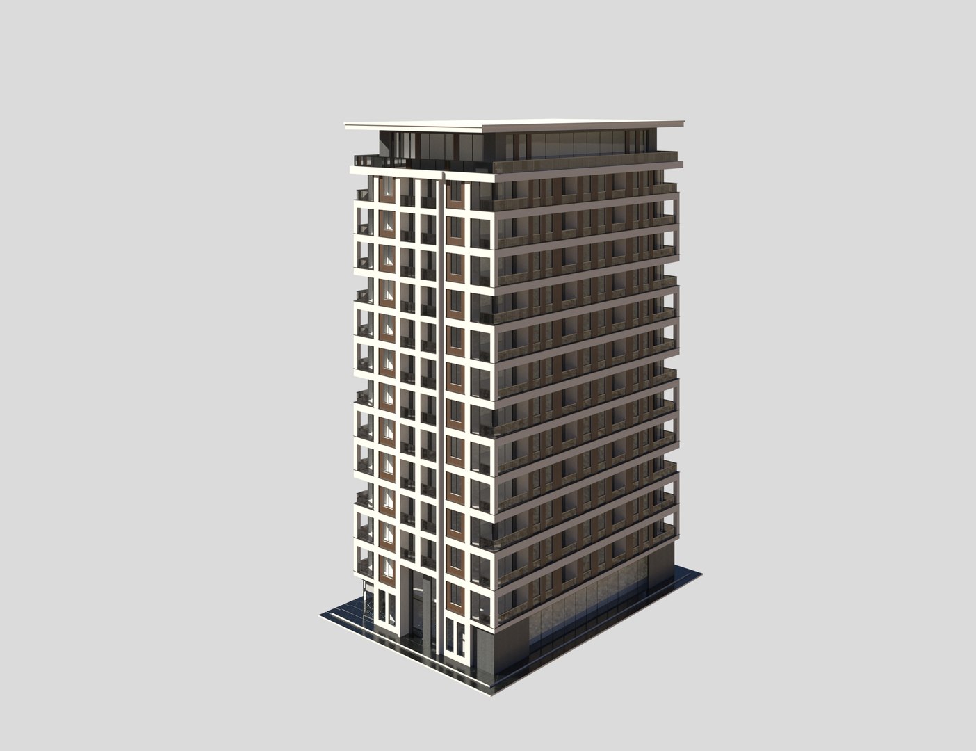 3D Resort Building Model - TurboSquid 1495297