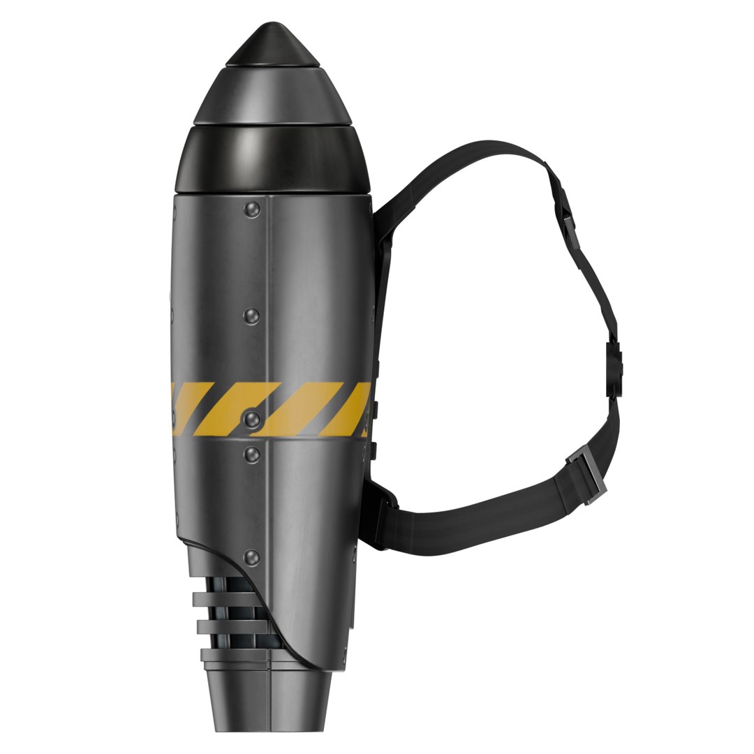 Jetpack 12 D 3D Model - TurboSquid 2335073
