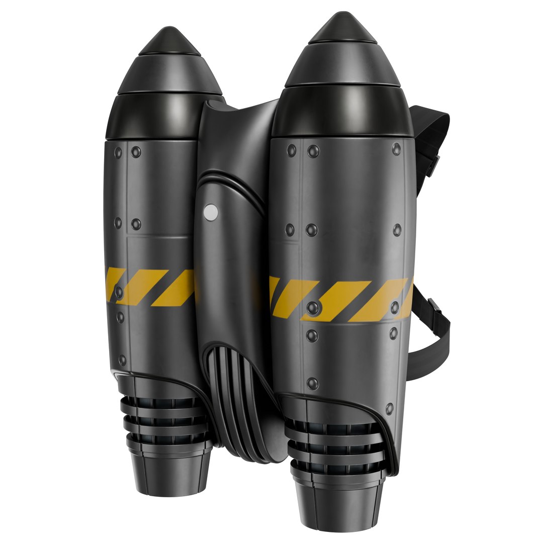 Jetpack 12 D 3D Model - TurboSquid 2335073