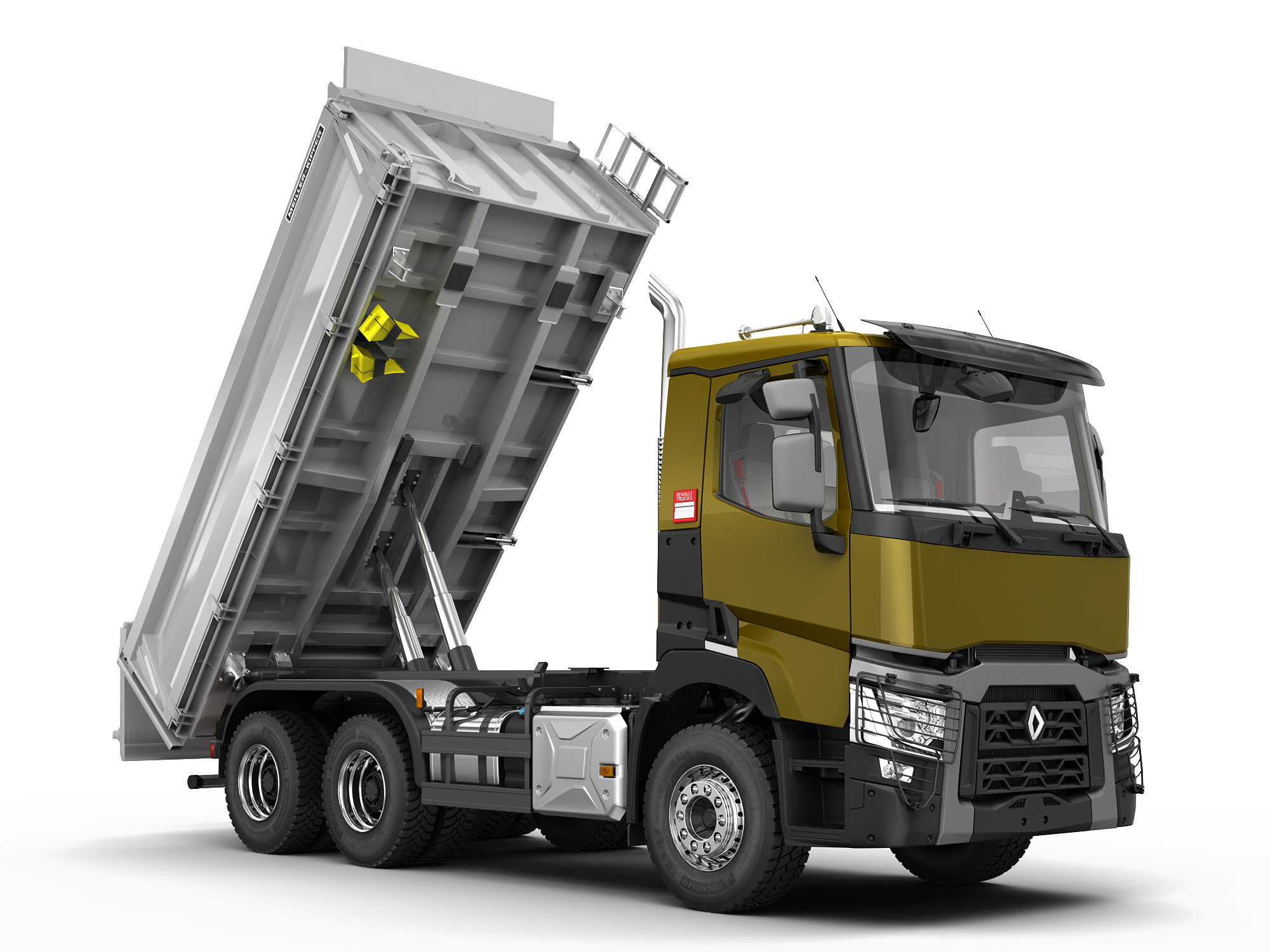 Renault c-series 6x4 3D - TurboSquid 1377712